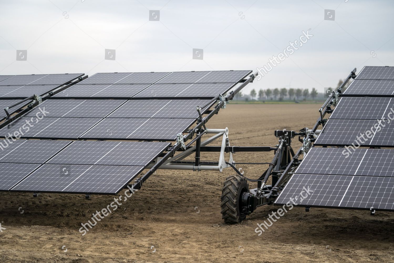 20220413 095932 Old Tonge Mobile Solar Editorial Stock Photo - Stock ...