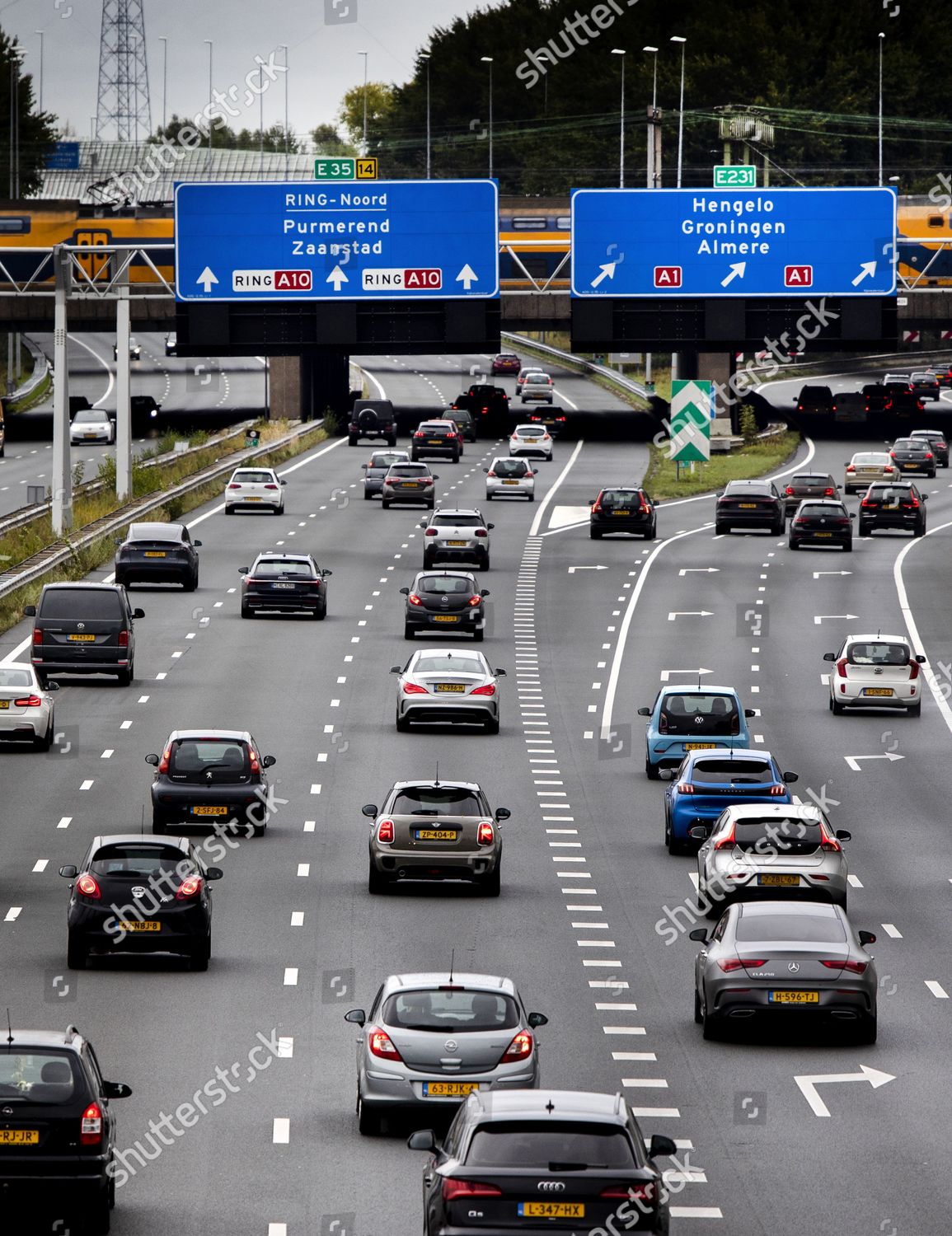20220927 174450 Amsterdam Traffic On A10 Editorial Stock Photo - Stock ...