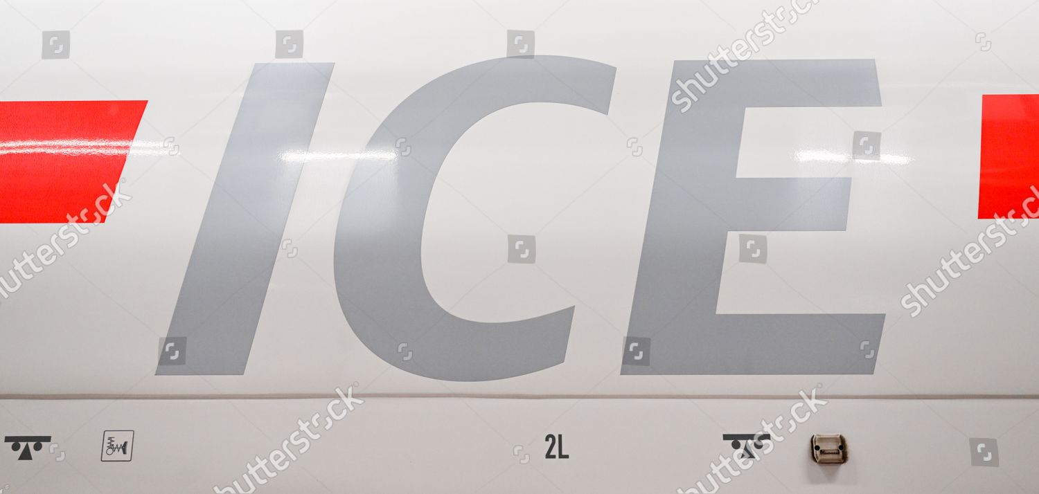 Logo Intercityexpress Ice Highspeed Train Seen Editorial Stock Photo ...