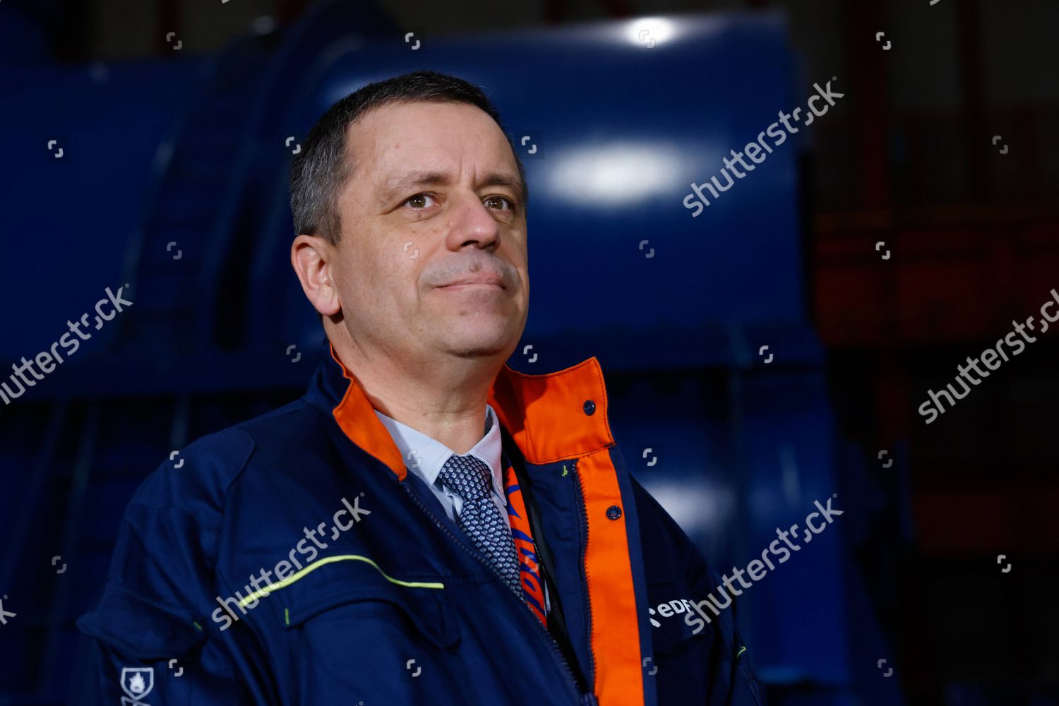 Luc Remont Ceo Edf Bruno Le Editorial Stock Photo - Stock Image ...