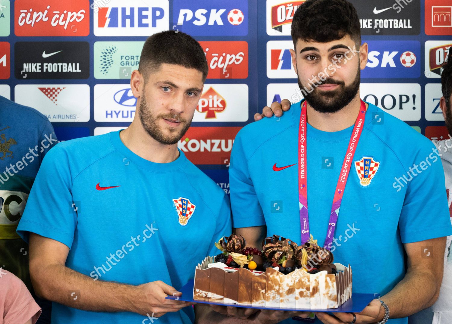 Andrej Kramaric Josko Guardiol Editorial Stock Photo - Stock Image ...