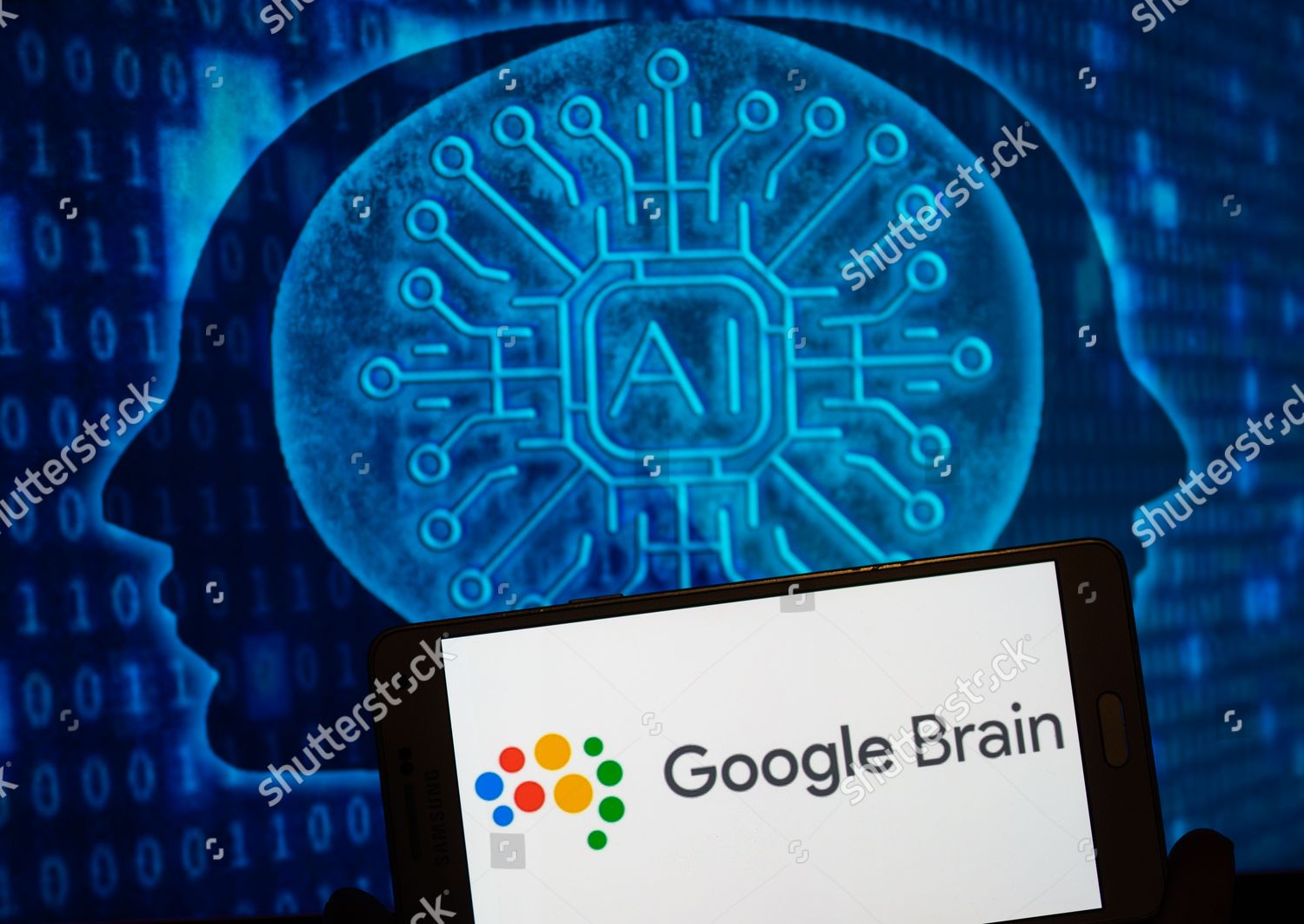 Google Ai Logo Seen On Mobile Editorial Stock Photo - Stock Image ...