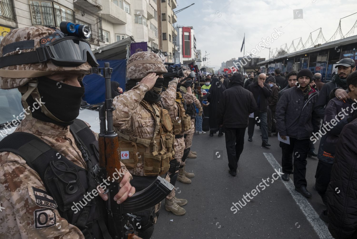 Islamic Revolutionary Guard Corps Irgc Special Editorial Stock Photo ...