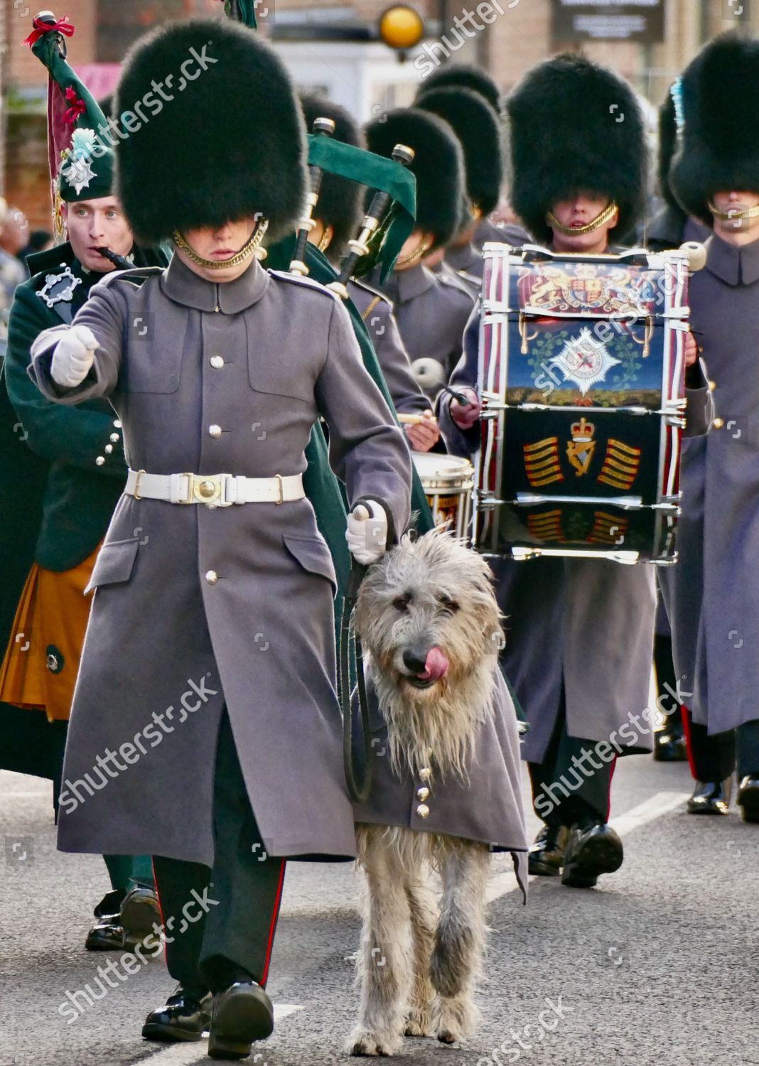Number 9 Company Irish Guards Musical Editorial Stock Photo - Stock ...