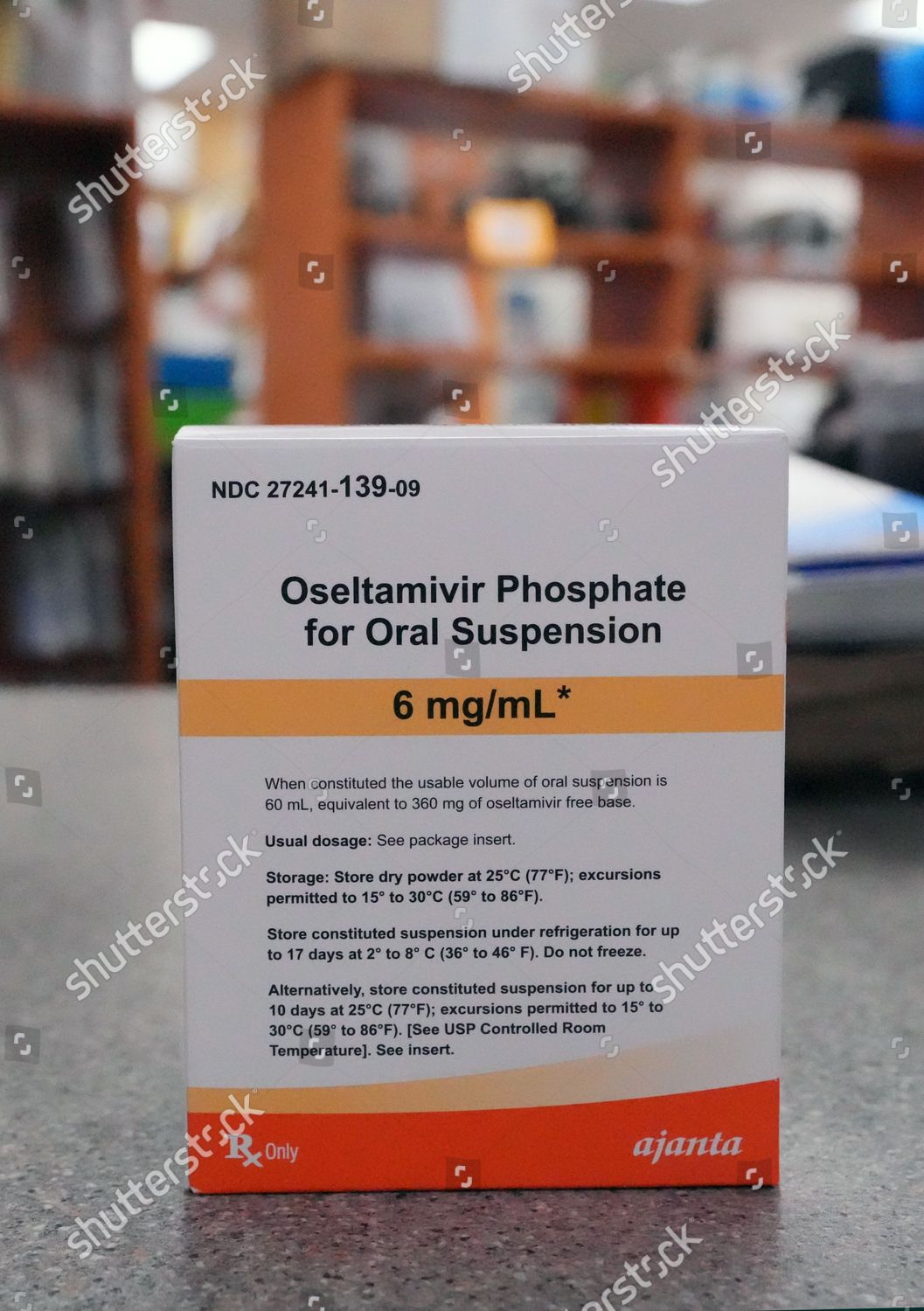 Box Oseltamivir Sold Under Name Tamiflu Editorial Stock Photo - Stock ...