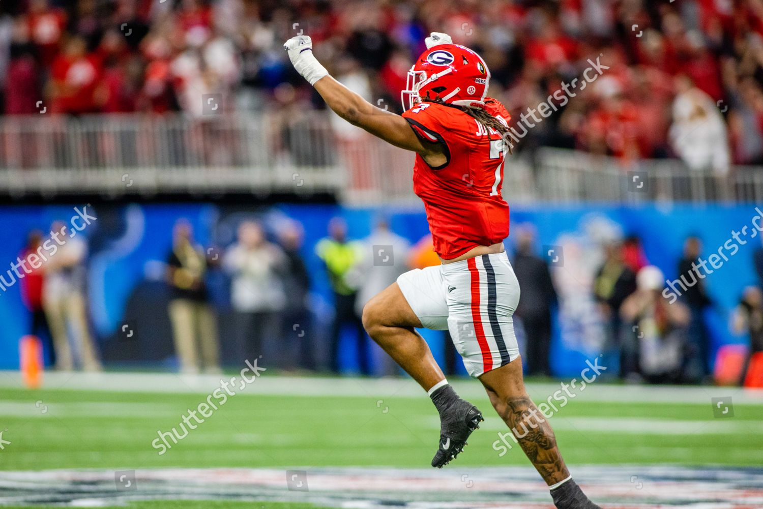 Georgia Bulldogs Linebacker Marvin Jones Jr Editorial Stock Photo ...