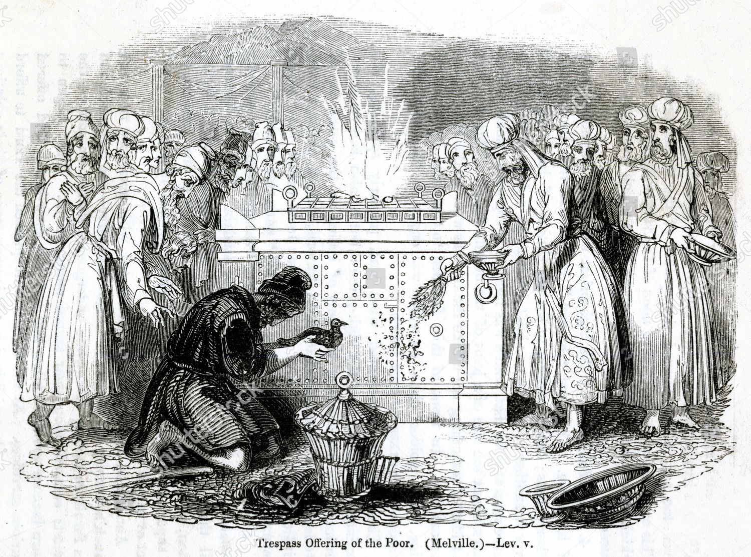 This Depicts Trespass Offering Known Guilt Editorial Stock Photo ...