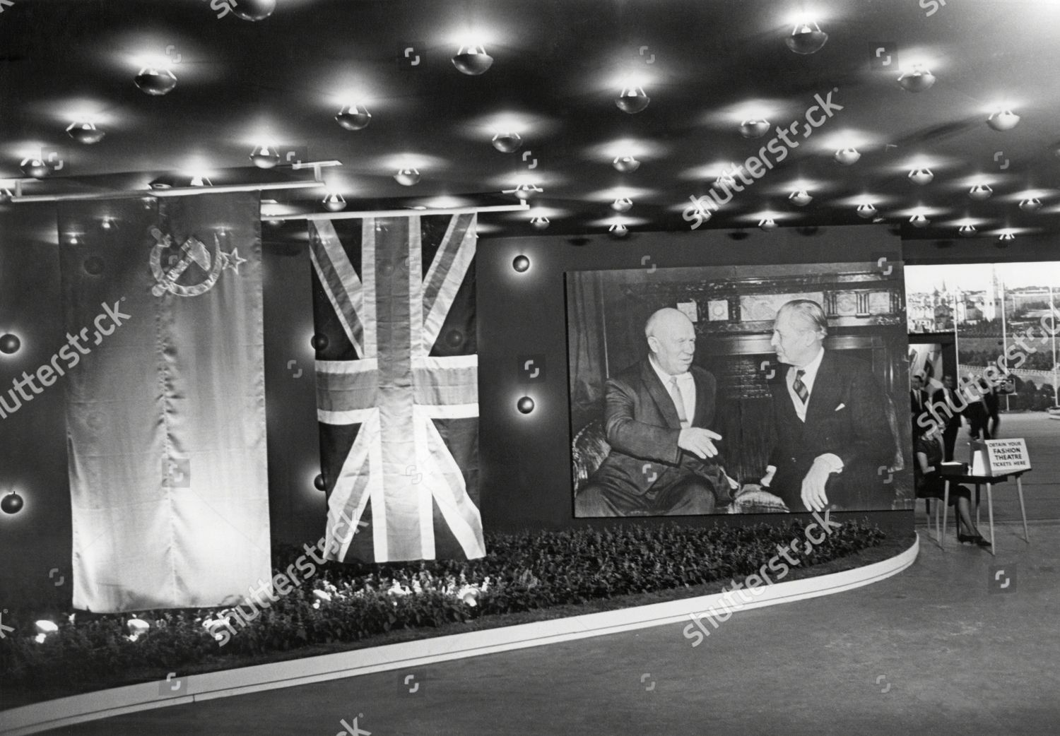 Soviet Exhibition Earls Court Scene Showing Editorial Stock Photo ...