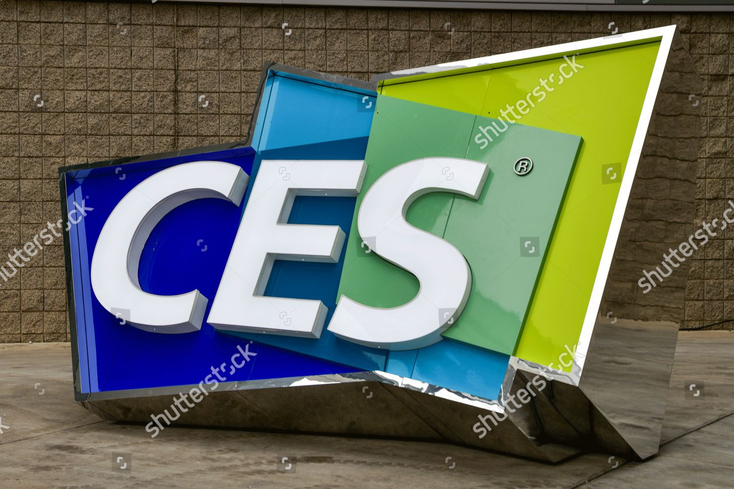 Ces 2023 Las Vegas Convention Center Editorial Stock Photo - Stock ...