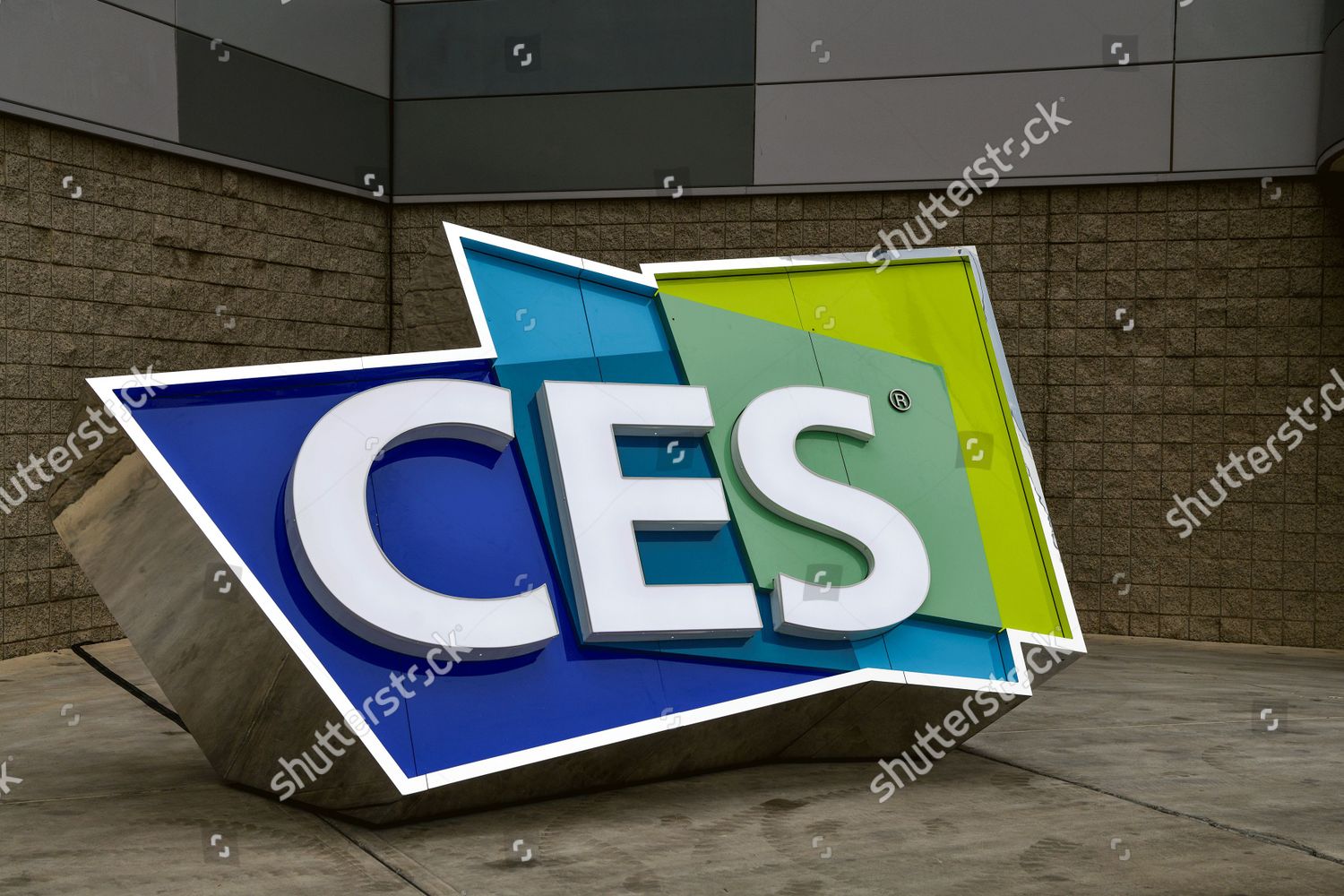 Ces 2023 Las Vegas Convention Center Editorial Stock Photo - Stock ...