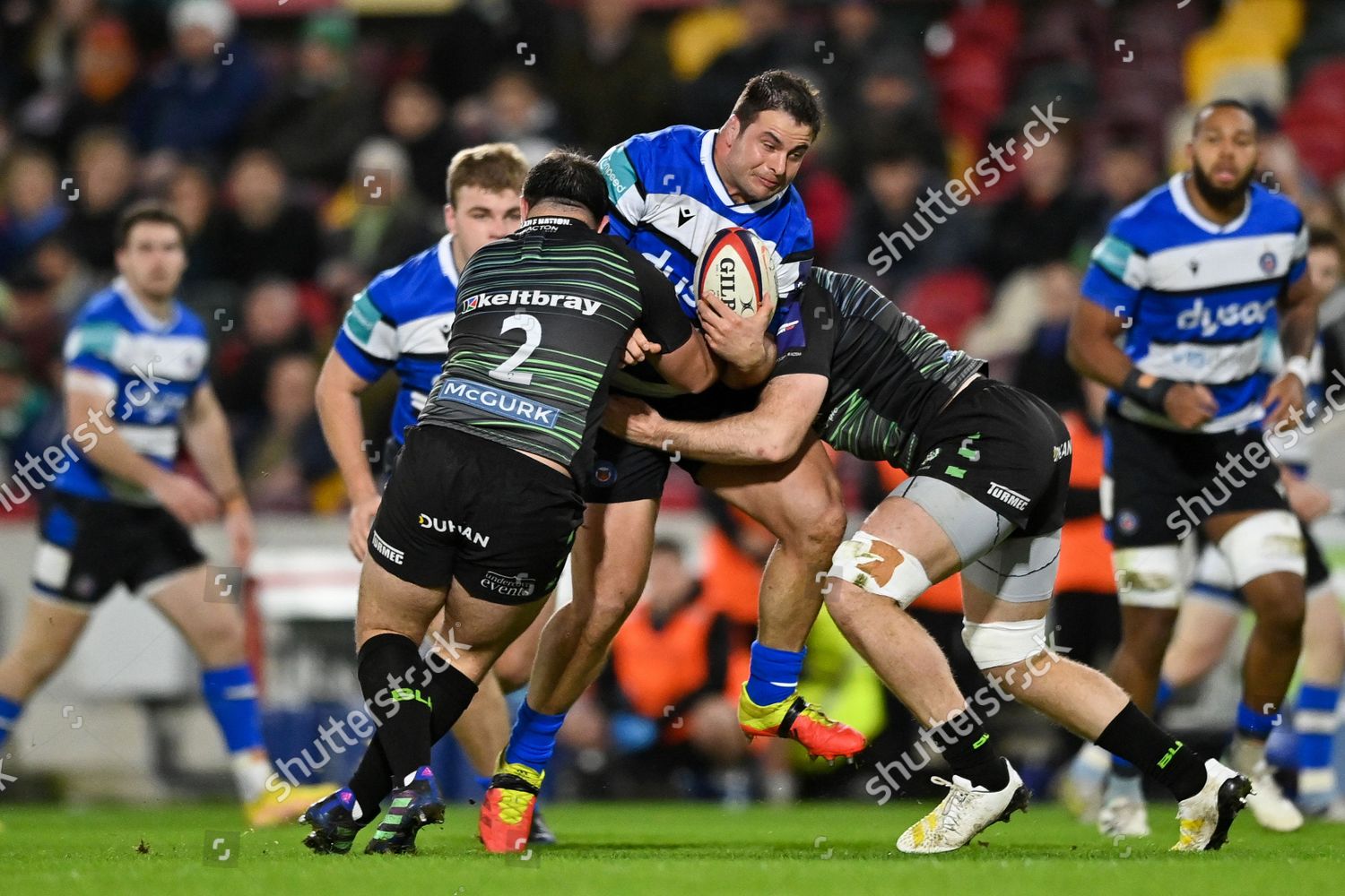 Juan Schoeman Bath Rugby Takes On Editorial Stock Photo - Stock Image ...