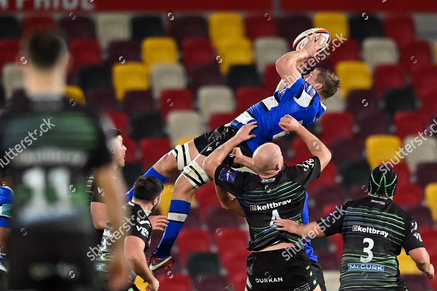 Tom Ellis Bath Rugby Wins Ball Editorial Stock Photo - Stock Image ...