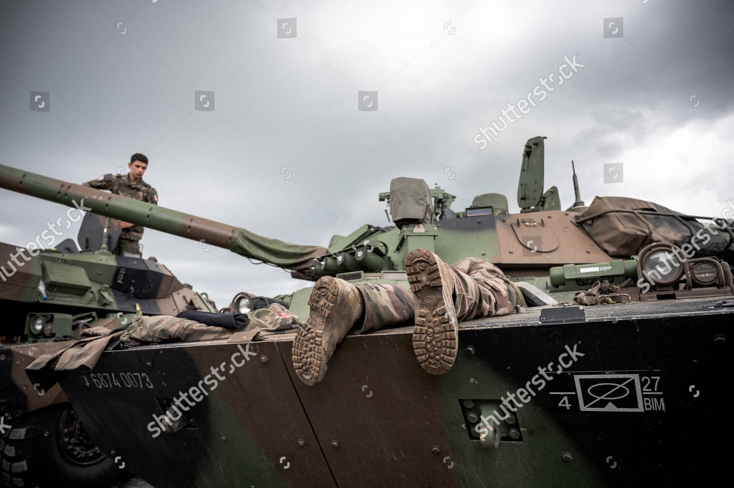 France Send Amx10 Rc Tanks Ukraine Editorial Stock Photo - Stock Image ...