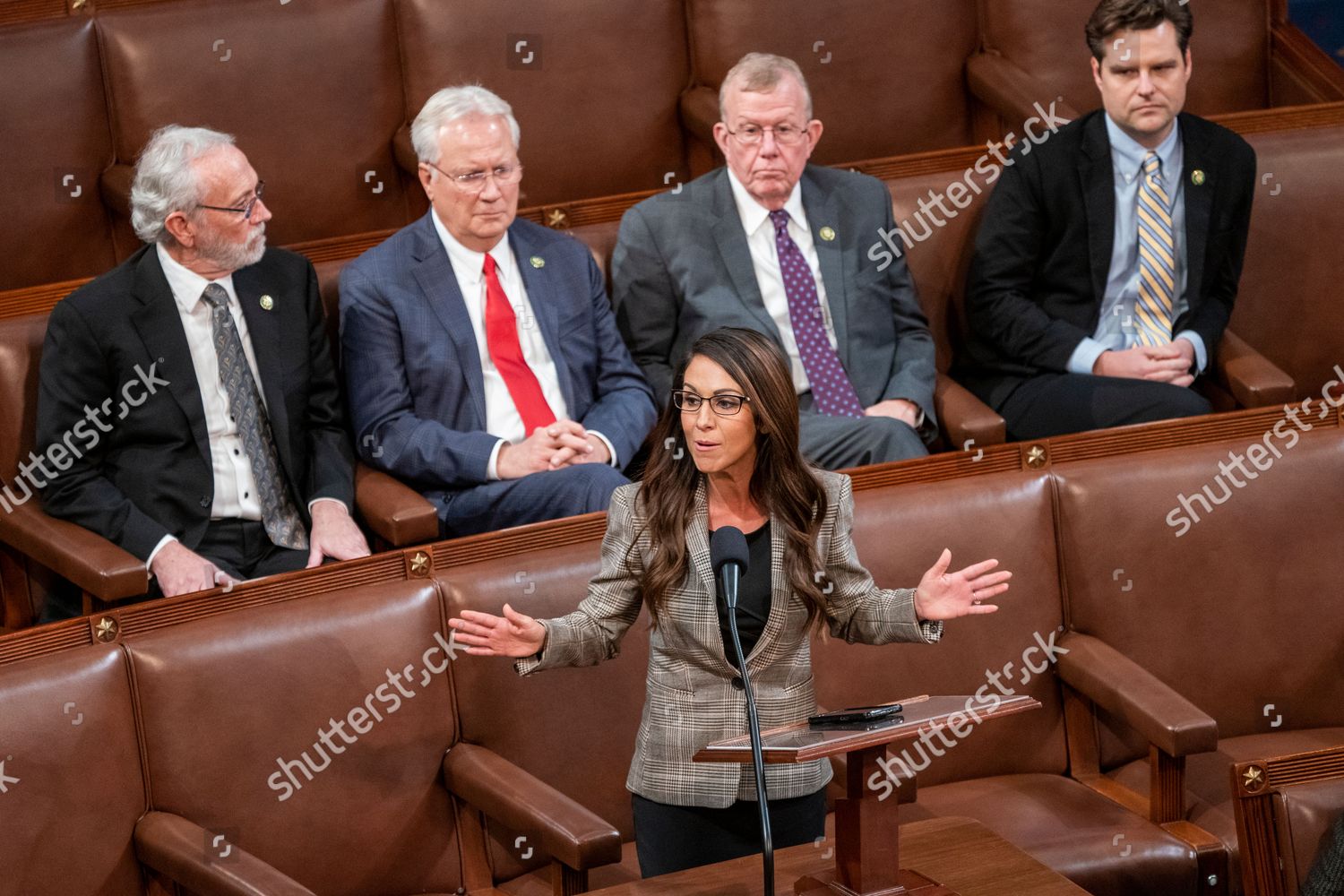Republican Representative Elect Colorado Lauren Boebert Editorial Stock ...