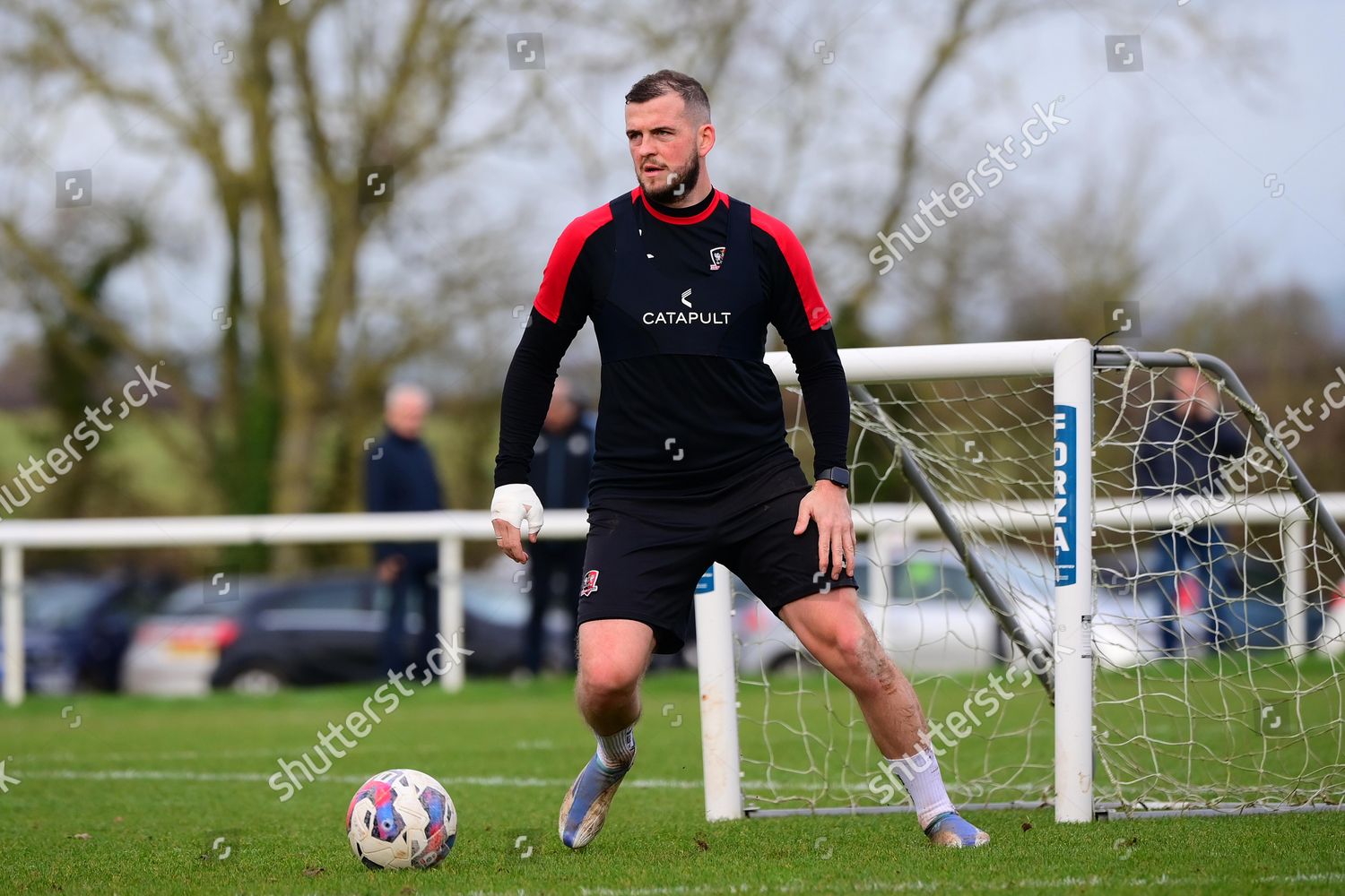 Pierce Sweeney Exeter City During Exeter Editorial Stock Photo - Stock ...
