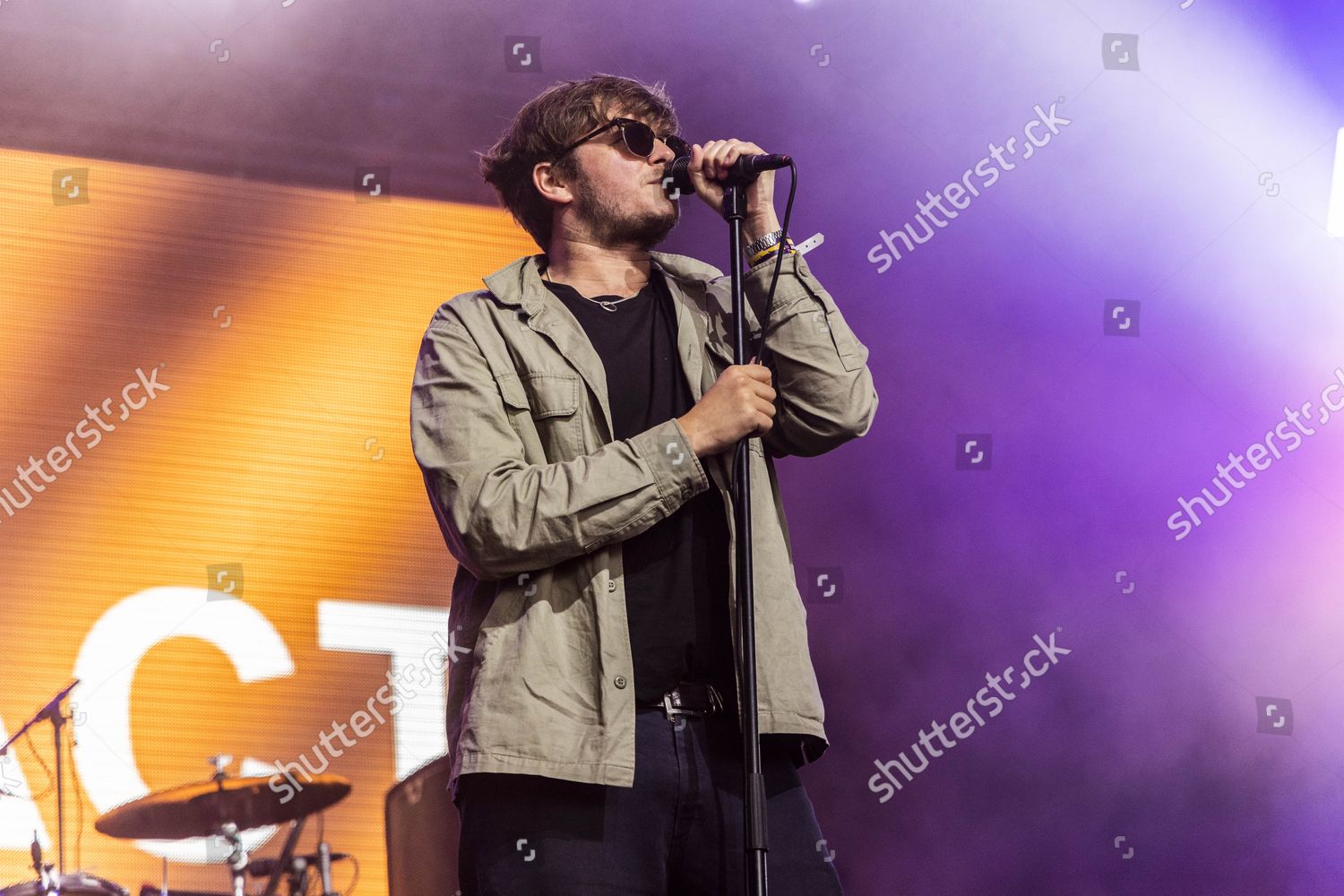 James Smith Yard Act Performs Live Editorial Stock Photo - Stock Image ...