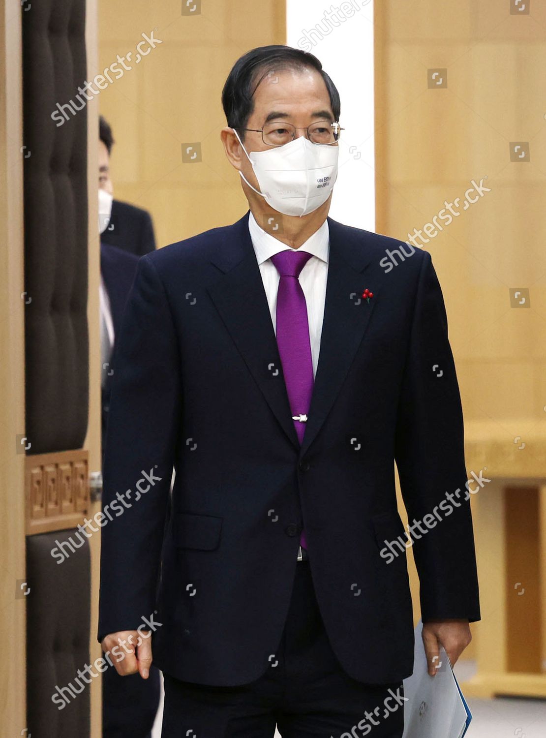 South Korean Prime Minister Han Ducksoo Editorial Stock Photo - Stock ...