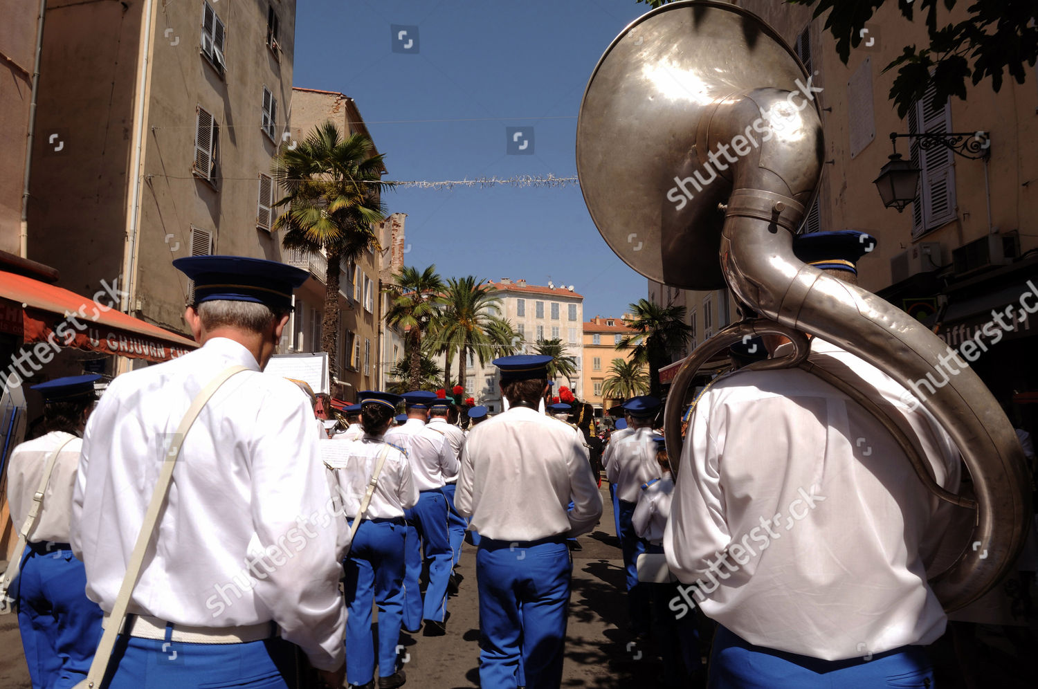 Musicians Procession During Napoleonic Festival Fetes Editorial Stock ...