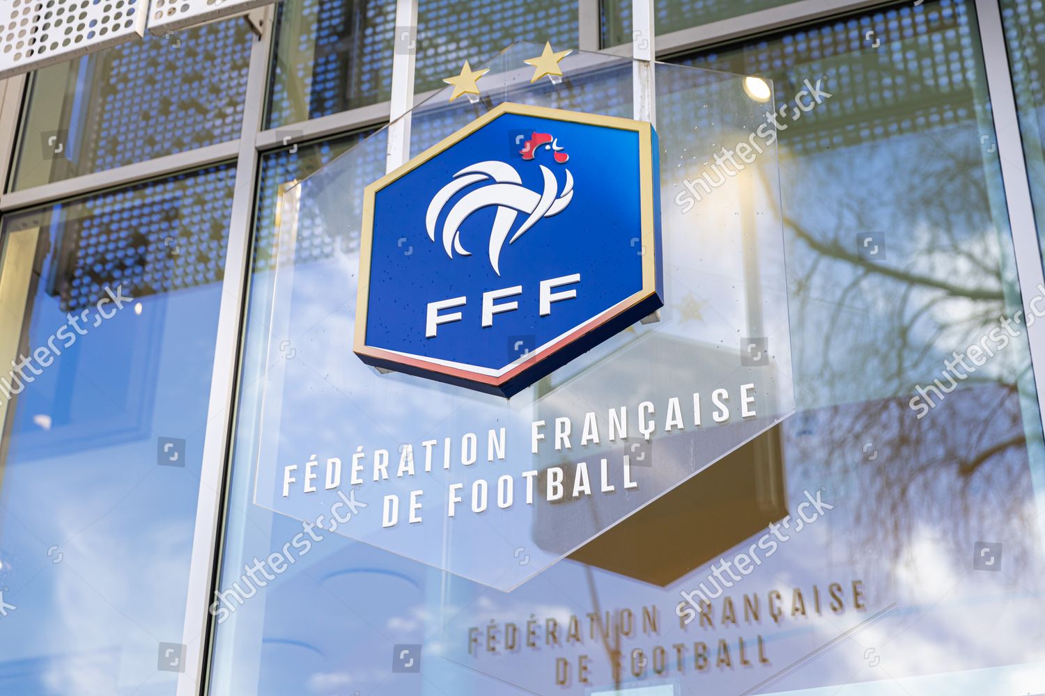 Logo French Football Federation Fff Front Editorial Stock Photo - Stock ...