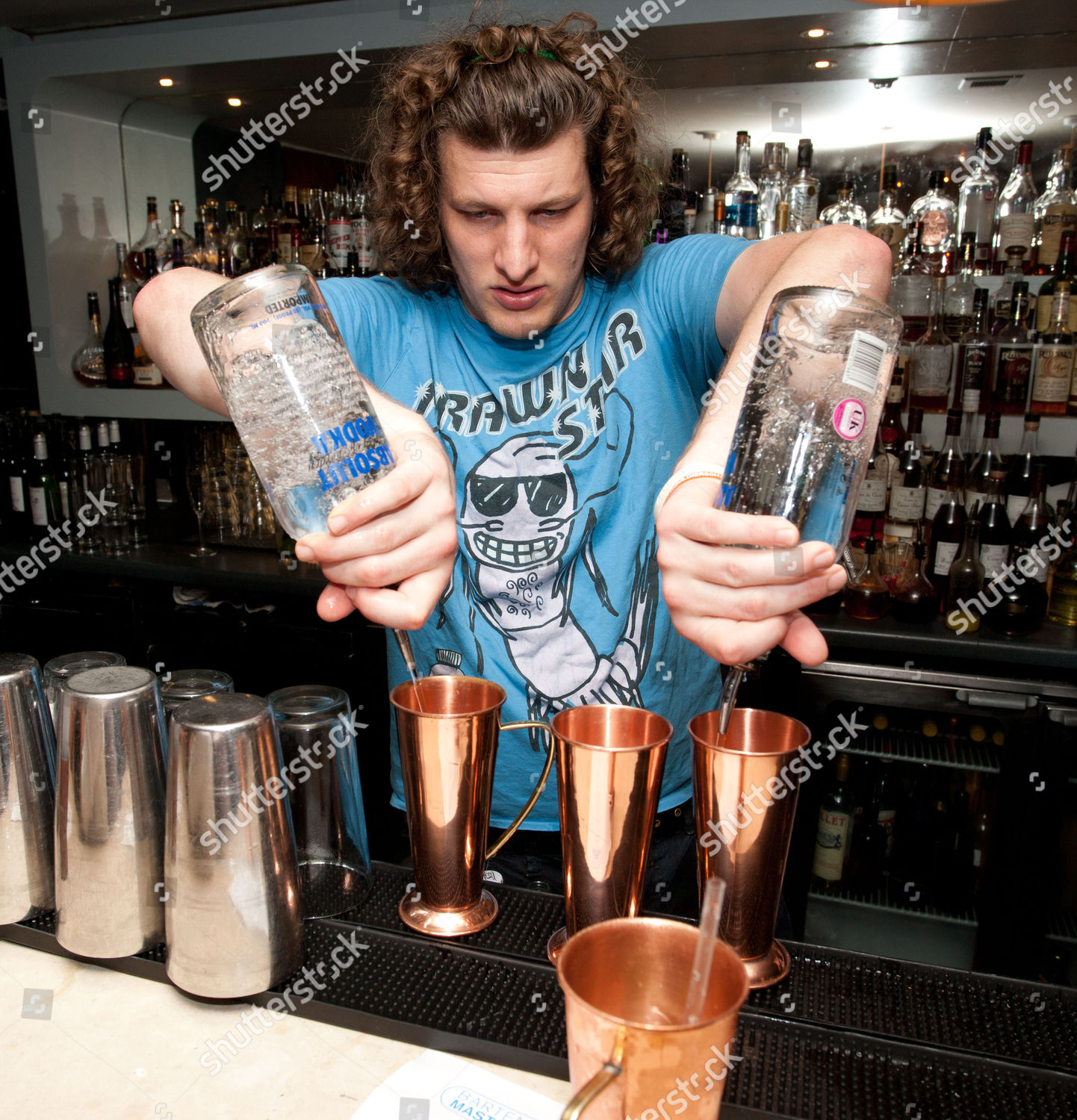 Max Reisbetter Head Bartender Player Soho Editorial Stock Photo - Stock ...