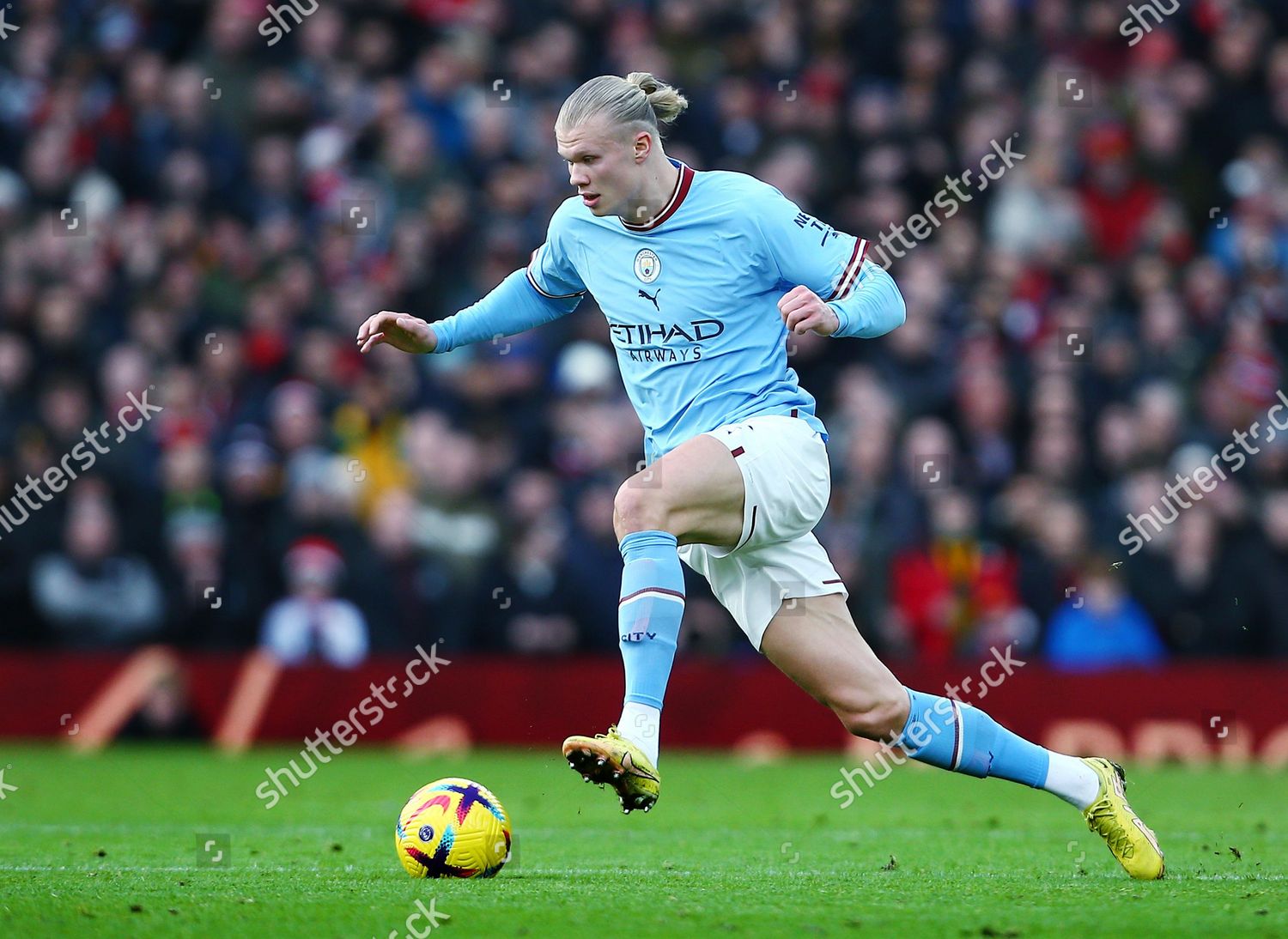 Erling Haaland Manchester City Editorial Stock Photo - Stock Image ...