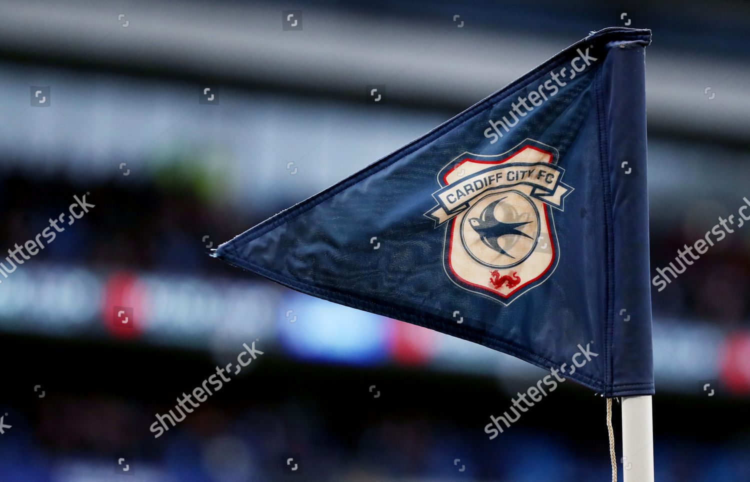 Cardiff Corner Flag Editorial Stock Photo - Stock Image | Shutterstock