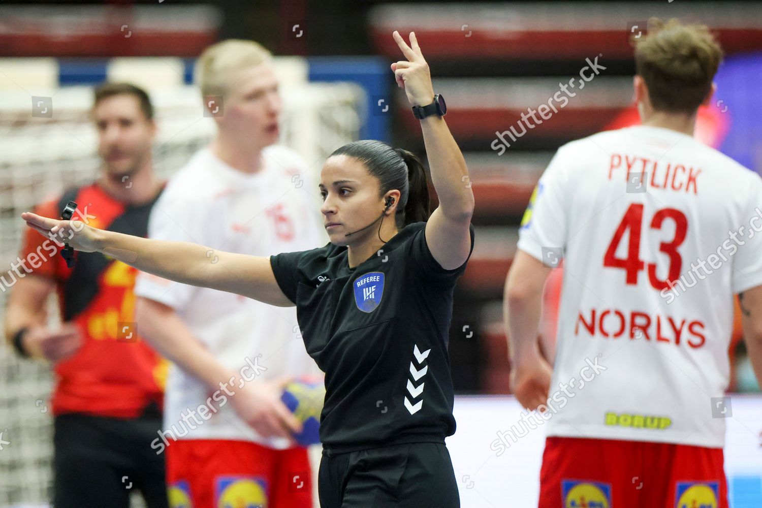 Referee Mariana Garcia Argentina During Ihf Editorial Stock Photo - Stock Image | Shutterstock