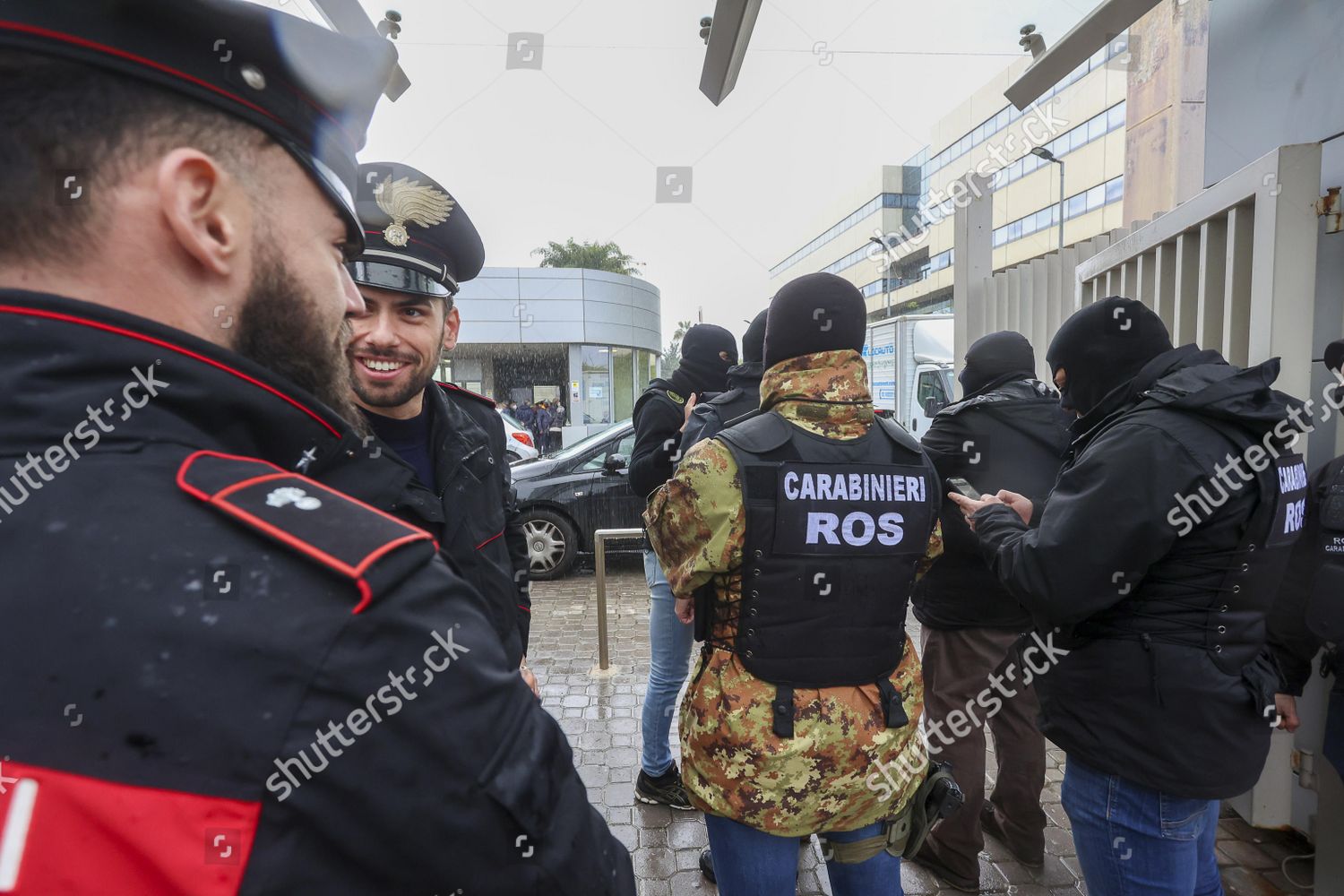 Members Carabinieri Police Ros Unit Outside Editorial Stock Photo ...