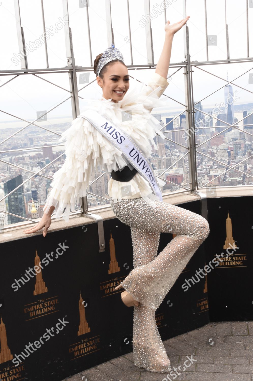 Newlycrowned Miss Universe Rbonney Gabriel Visits Editorial Stock Photo ...