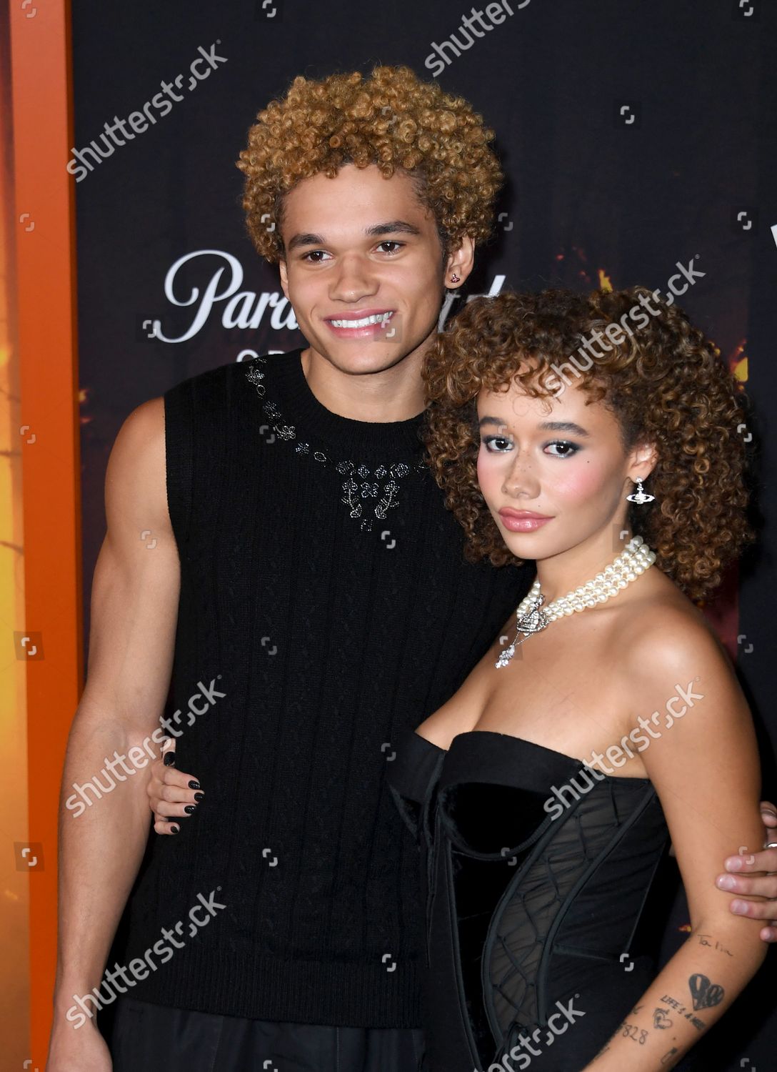 Armani Jackson Sister Talia Jackson Editorial Stock Photo - Stock Image ...