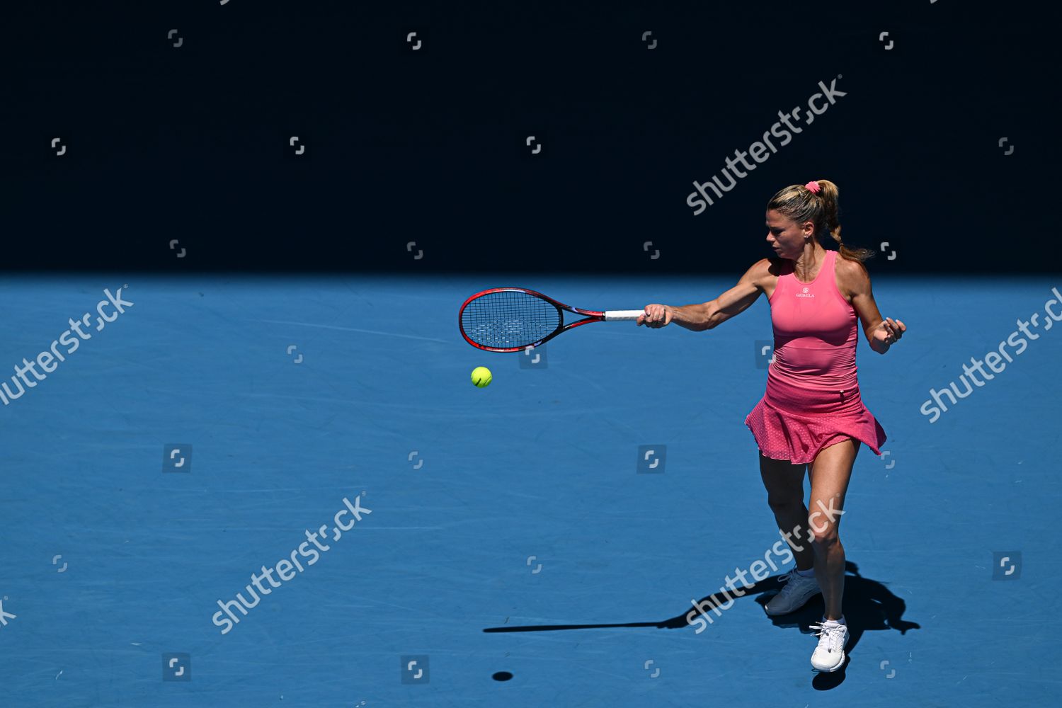 Camila Giorgi Action During Her Third Editorial Stock Photo - Stock ...