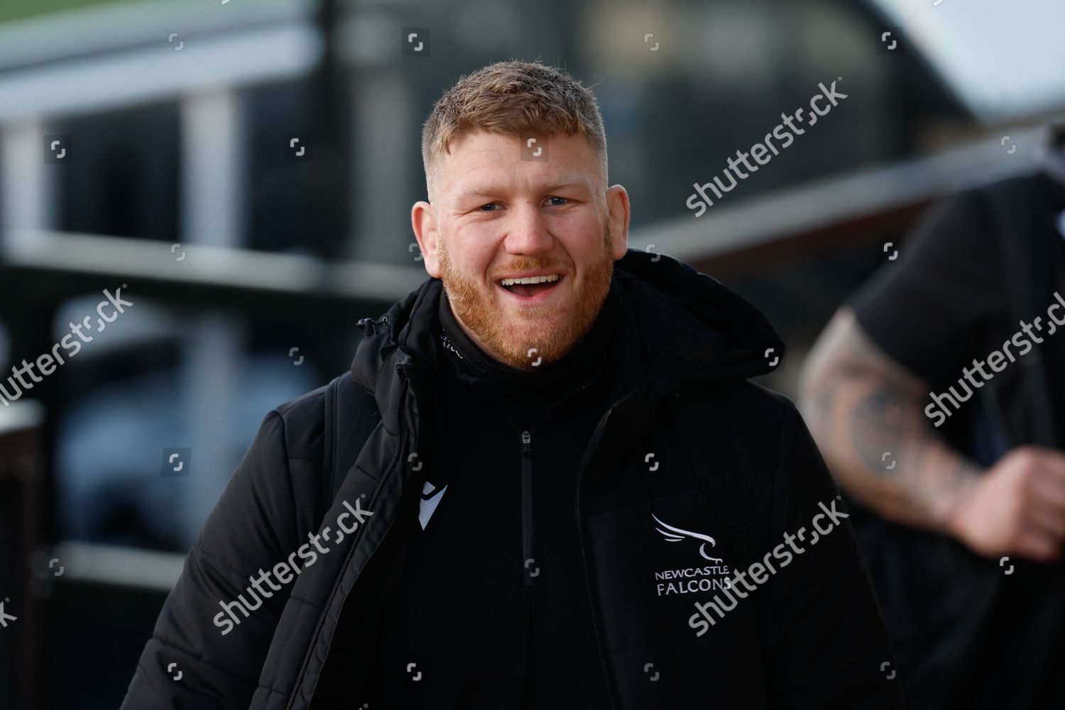Charlie Maddison Newcastle Falcons Arrives Stadium Editorial Stock ...