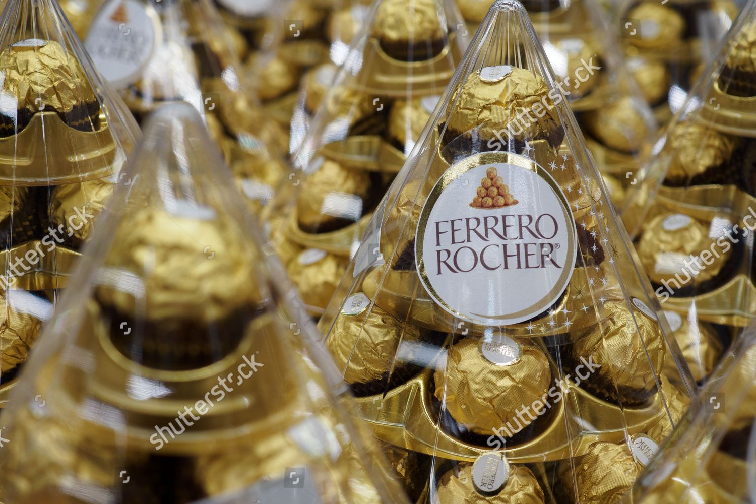 Ferrero Rocher Candies On Store Shelf Editorial Stock Photo - Stock ...