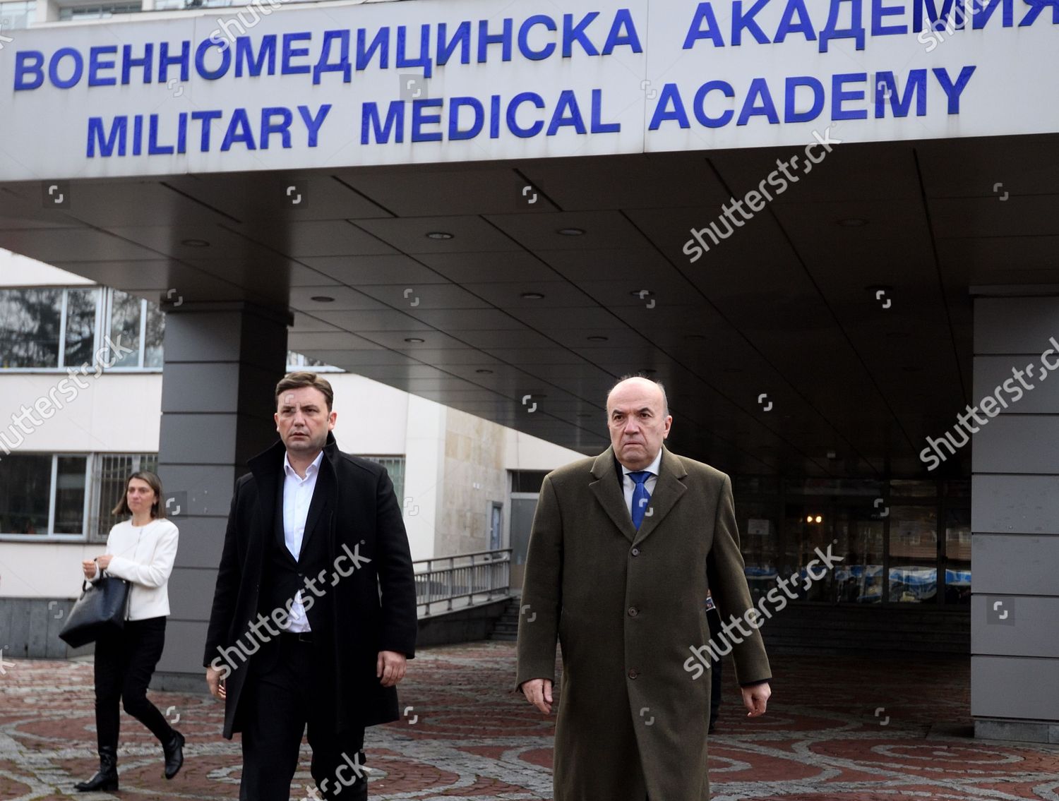 Bulgarian Foreign Minister Nikolay Milkov R Editorial Stock Photo - Stock Image | Shutterstock