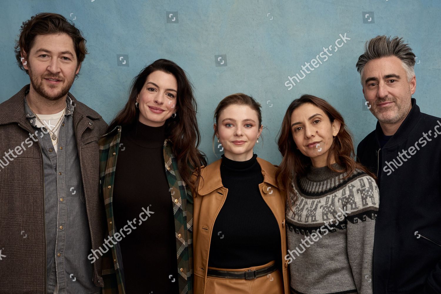 Luke B Goebel Anne Hathaway Thomasin Editorial Stock Photo - Stock ...