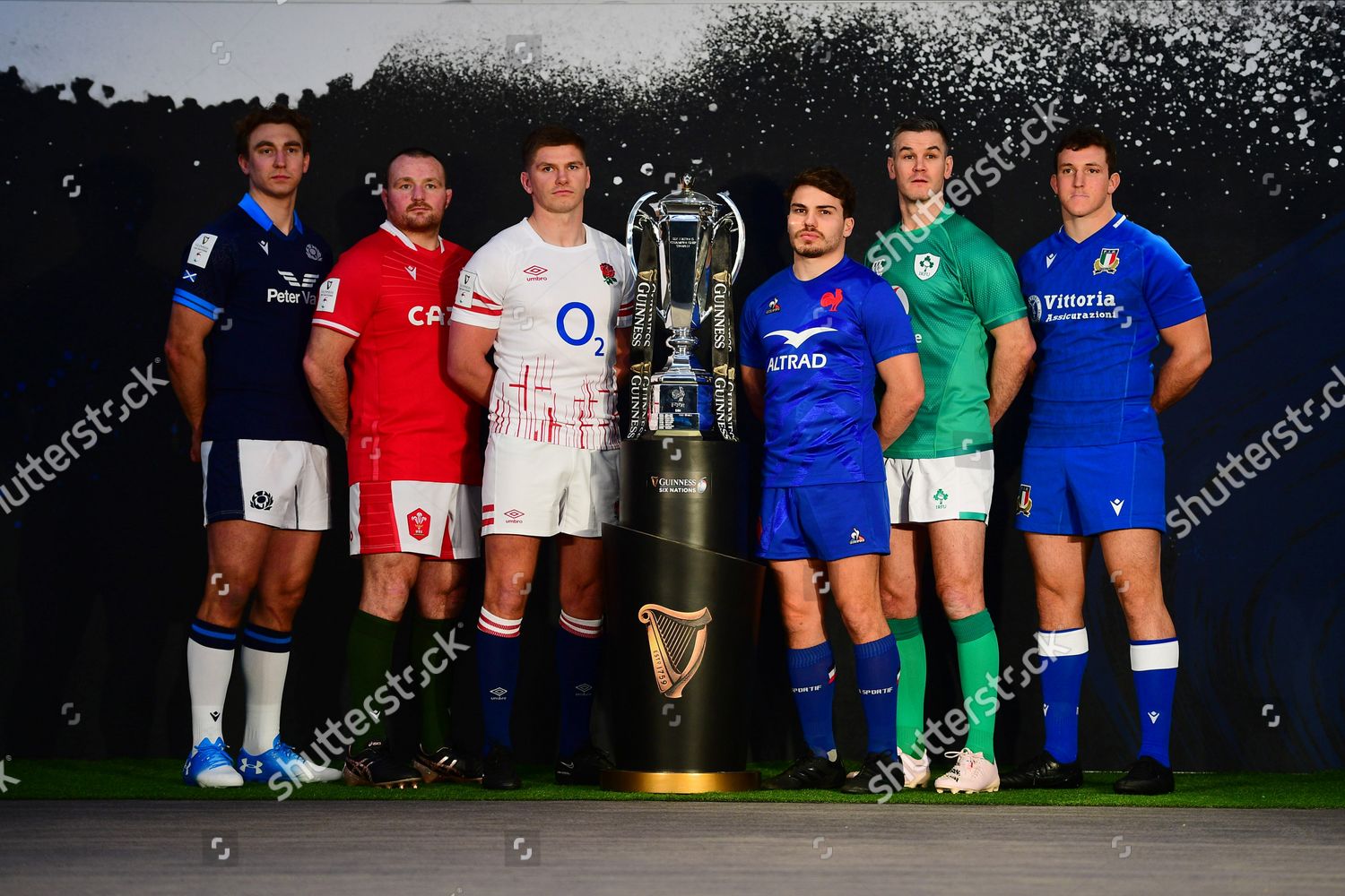 Jamie Richie Captain Scotland Ken Owens Editorial Stock Photo - Stock ...