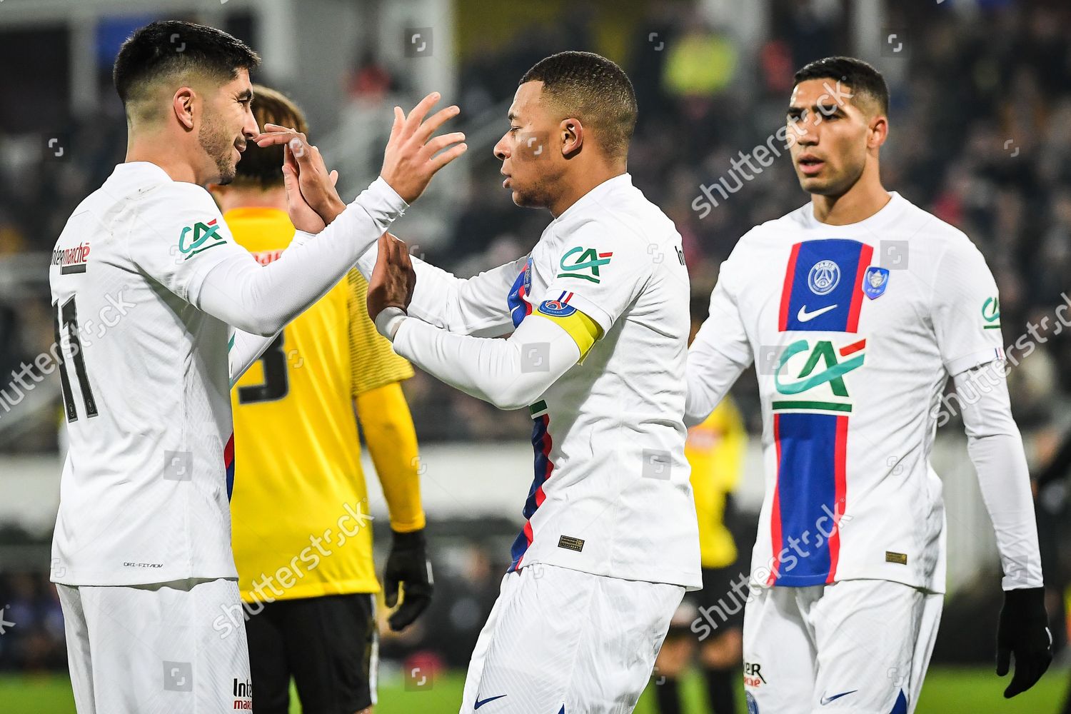 Kylian Mbappe Psg Celebrate His Goal Editorial Stock Photo - Stock Image | Shutterstock