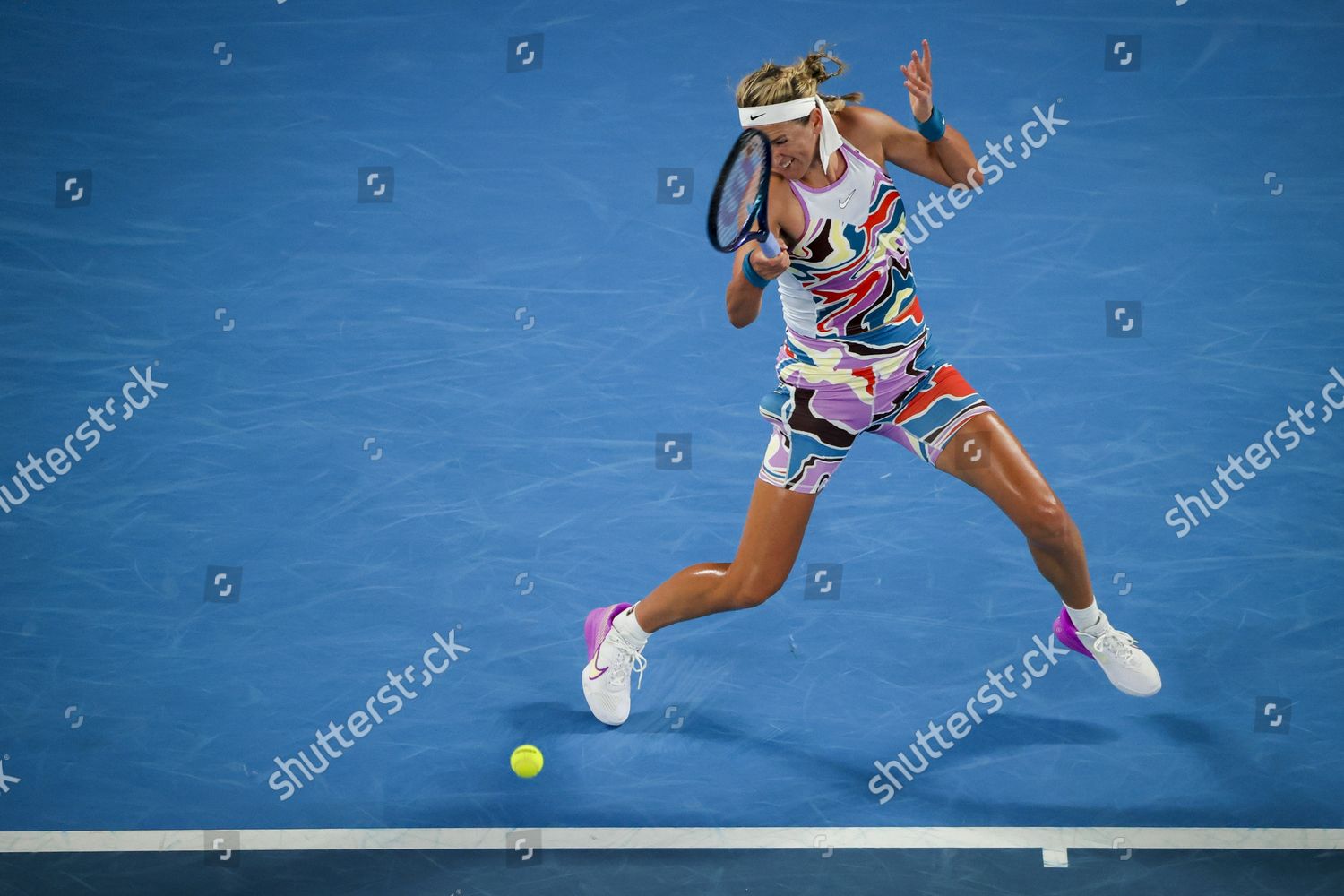 Victoria Azarenka Belarus Action Against Jessica Editorial Stock Photo ...
