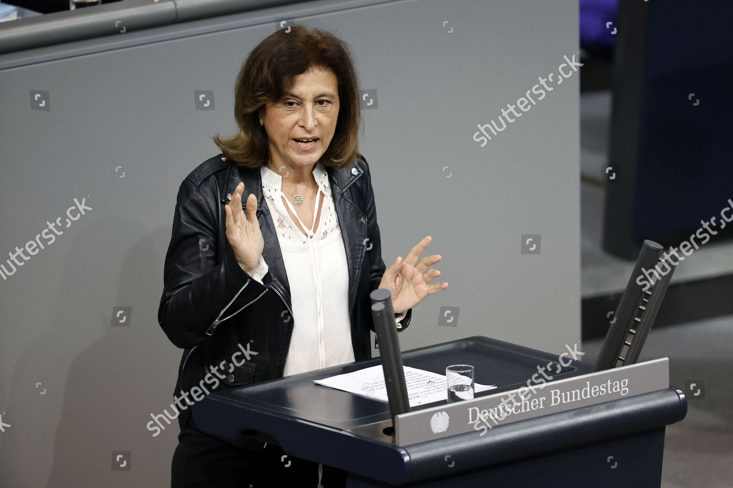 Canan Bayram Alliance 90the Greens During Editorial Stock Photo - Stock ...