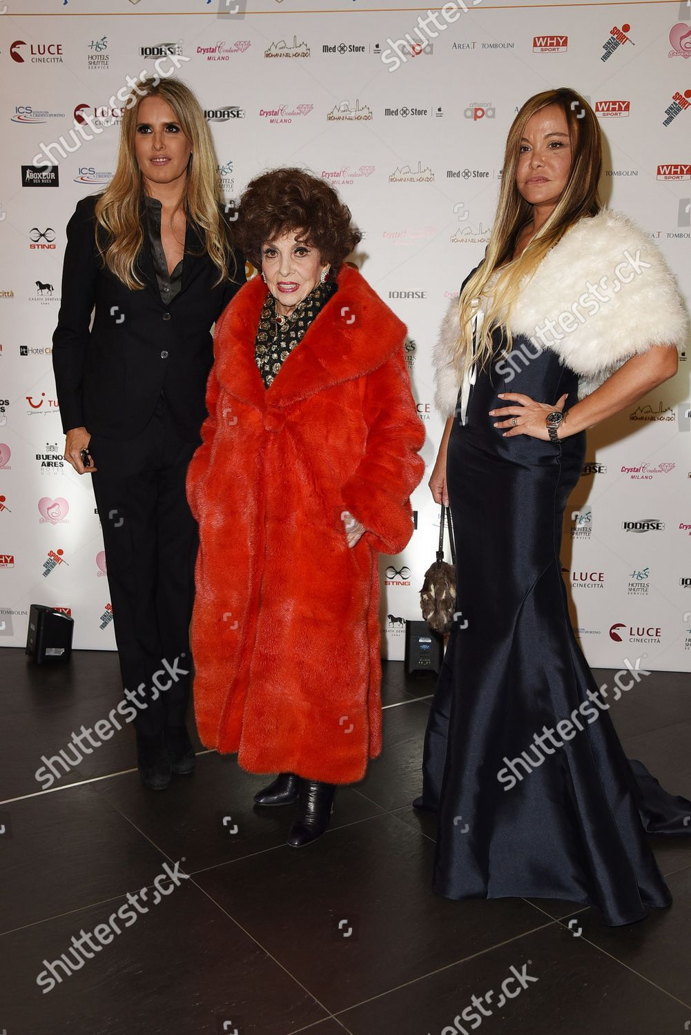 Rocca Tiziana Gina Lollobrigida Gemma Vera Editorial Stock Photo ...