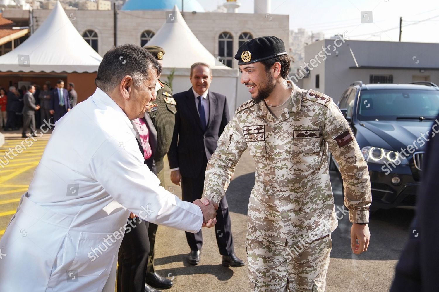 Jordans Crown Prince Al Hussein Inaugurates Editorial Stock Photo ...