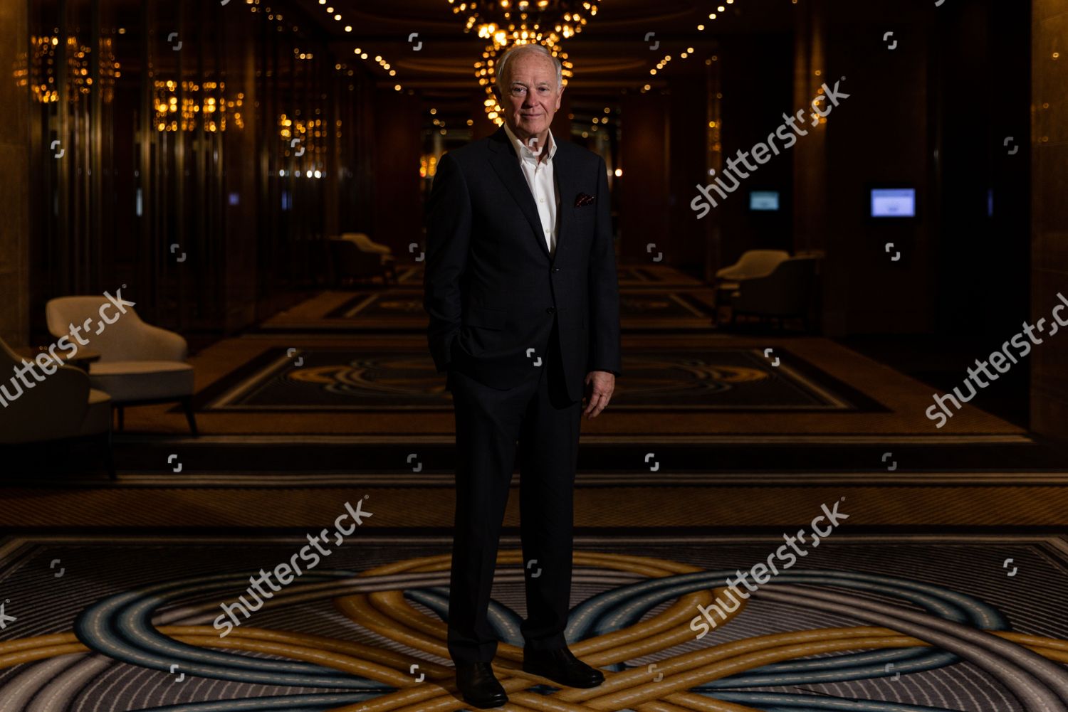 President Emirates Sir Tim Clark Poses Editorial Stock Photo - Stock ...