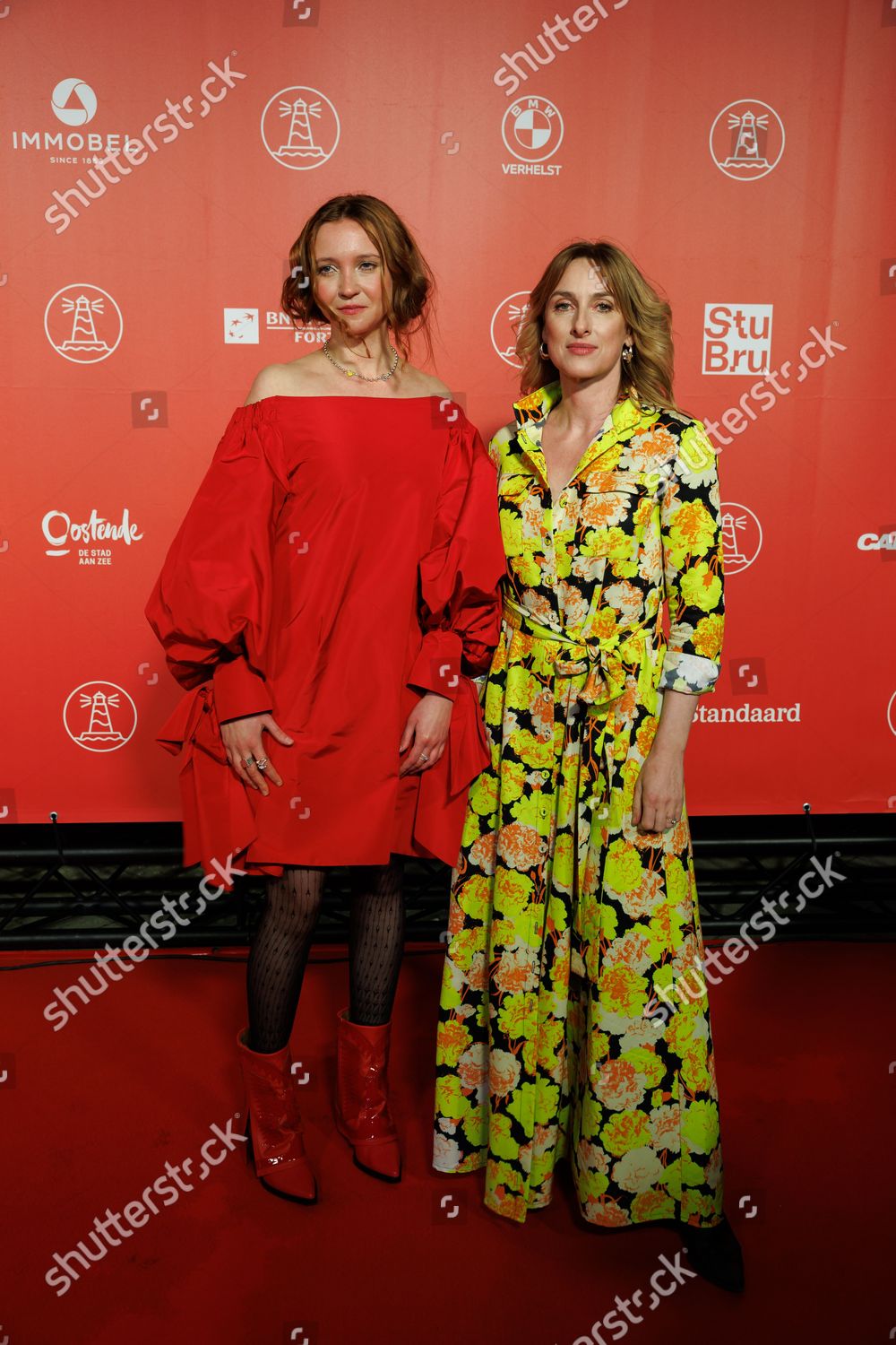 Actress Taeke Nicolai Actress Ruth Becquart Editorial Stock Photo ...