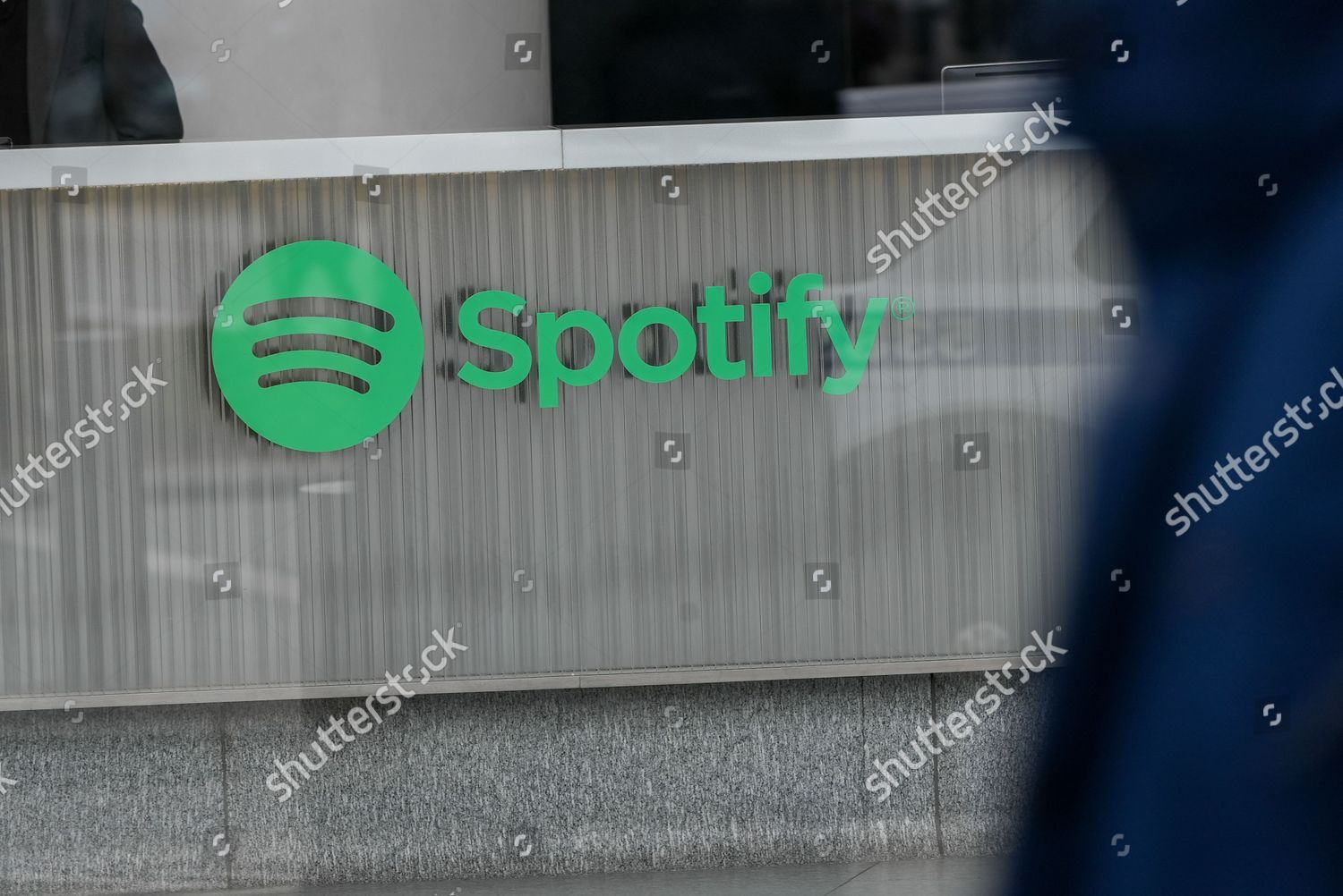 Spotify New York City Headquarters Entrance Editorial Stock Photo ...