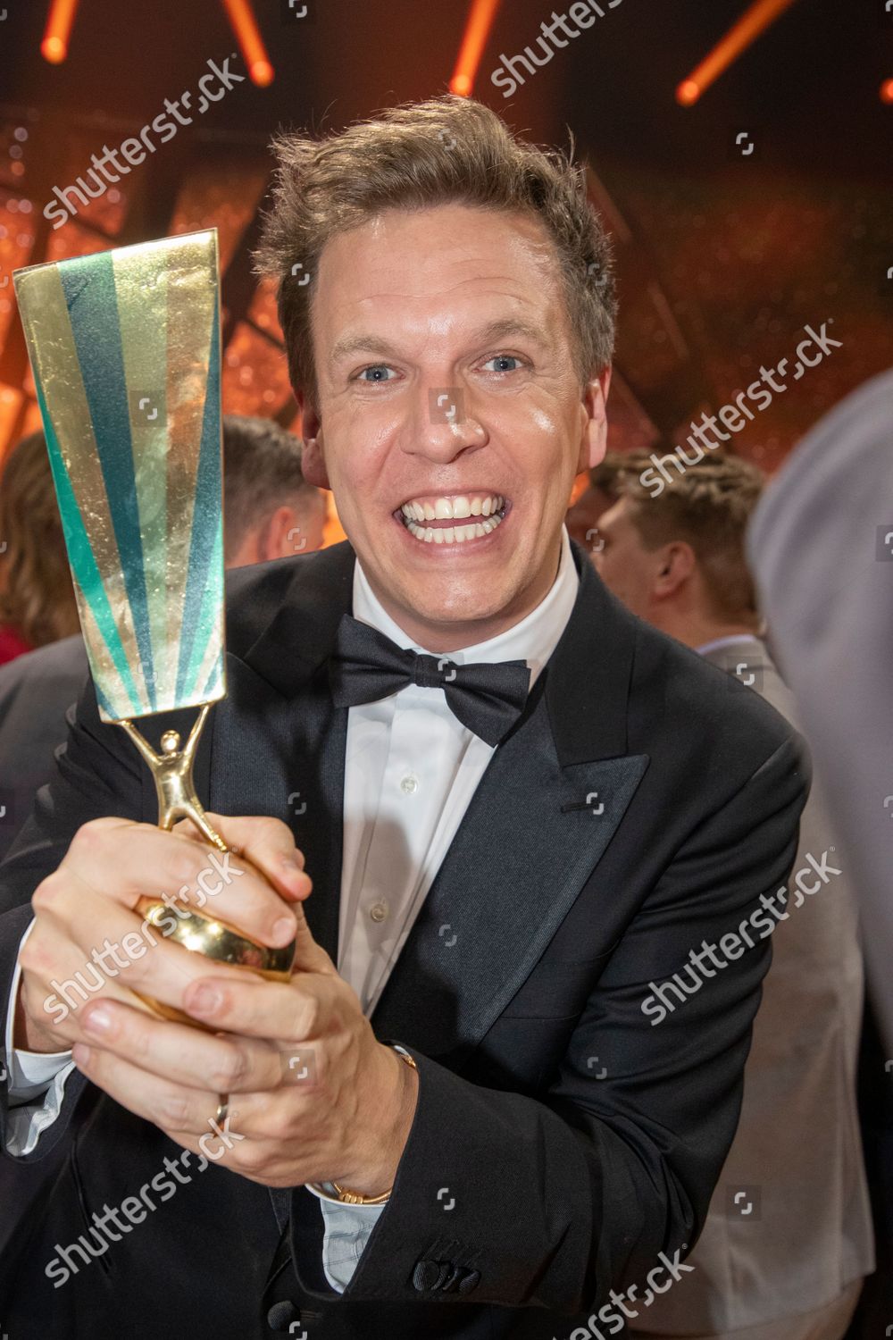 Television Presenter James Cook Poses His Editorial Stock Photo - Stock ...
