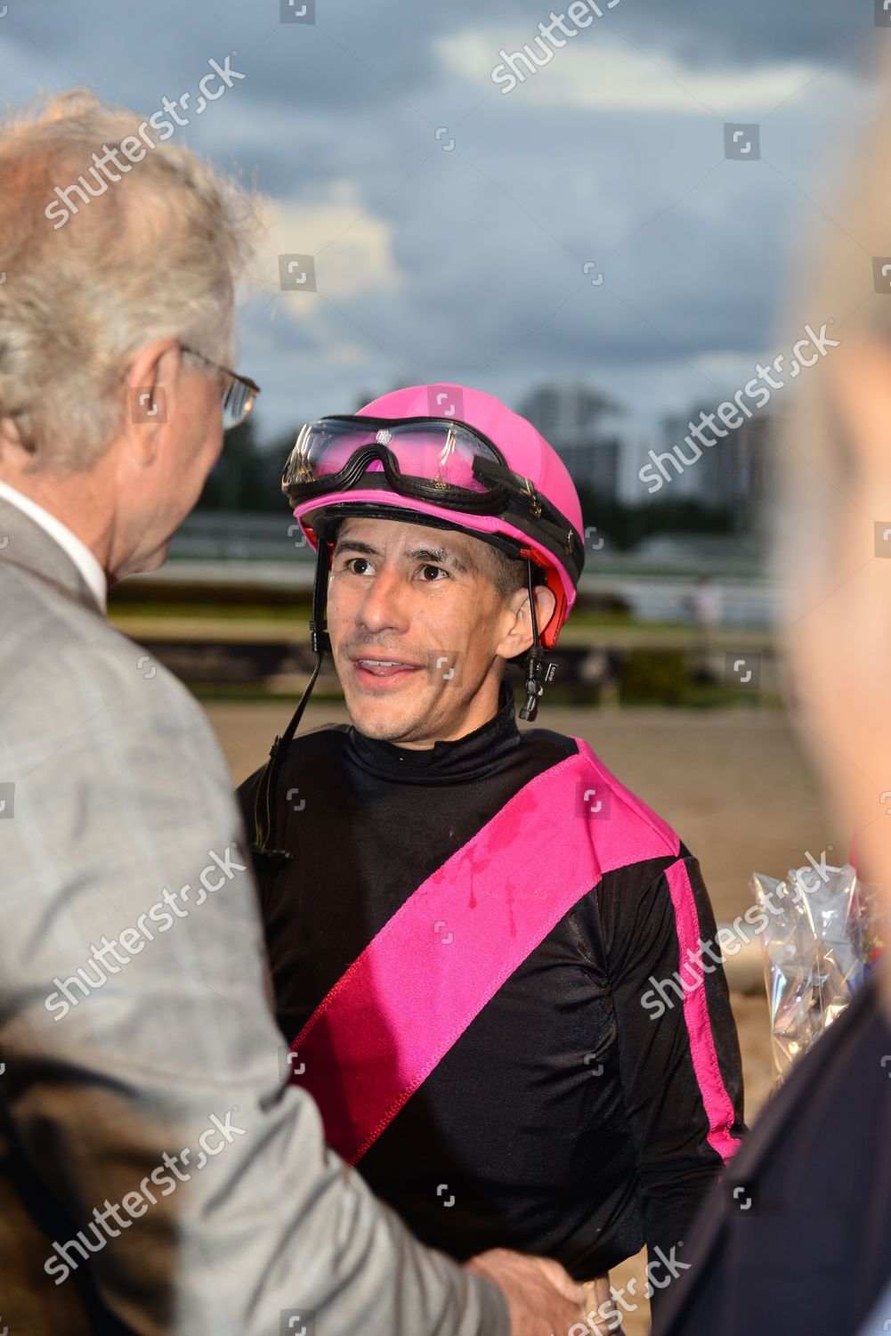 Jockey Junior Alvarado Race Winner Art Editorial Stock Photo - Stock ...