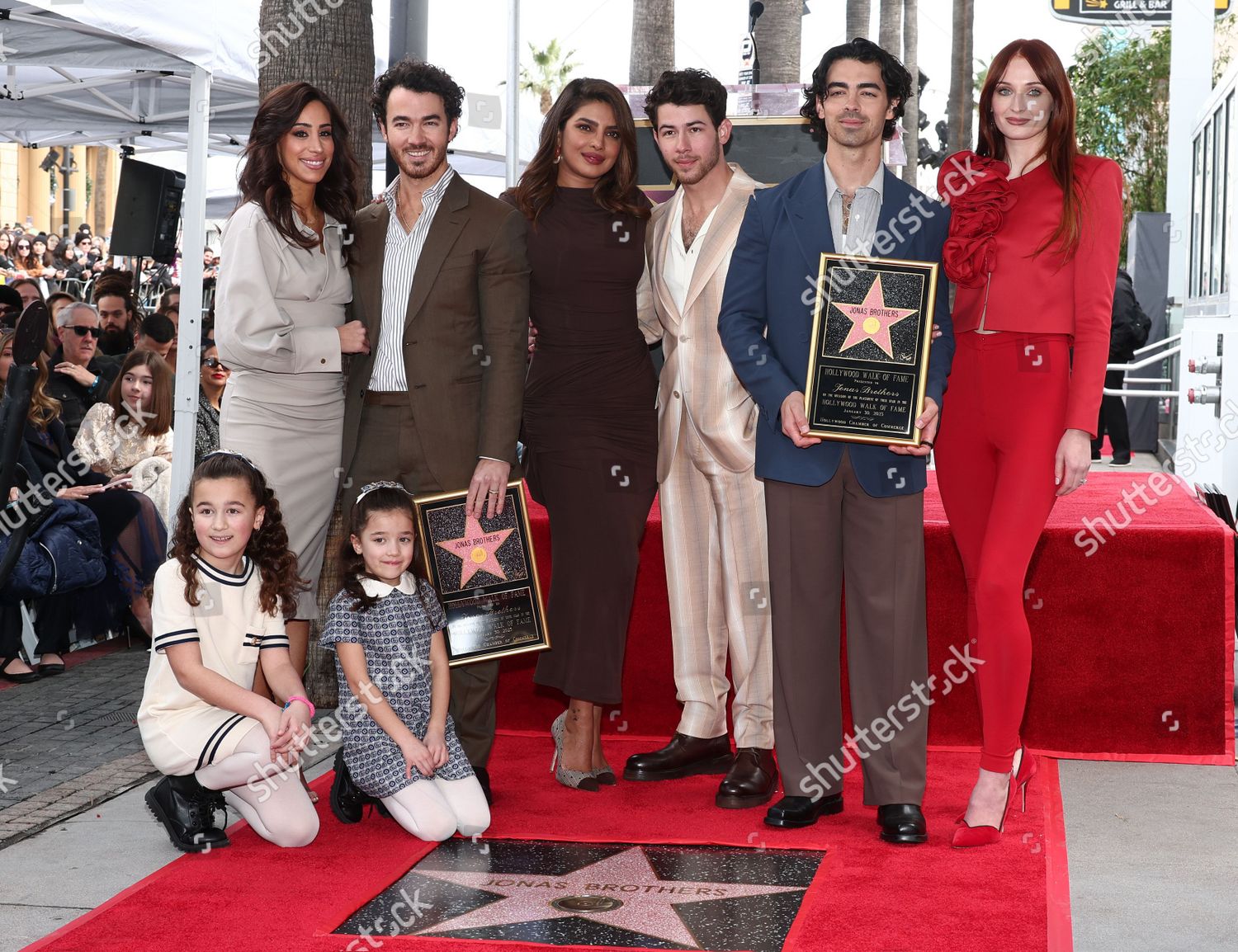 Valentina Angelina Danielle Jonas Alena Rose Editorial Stock Photo ...
