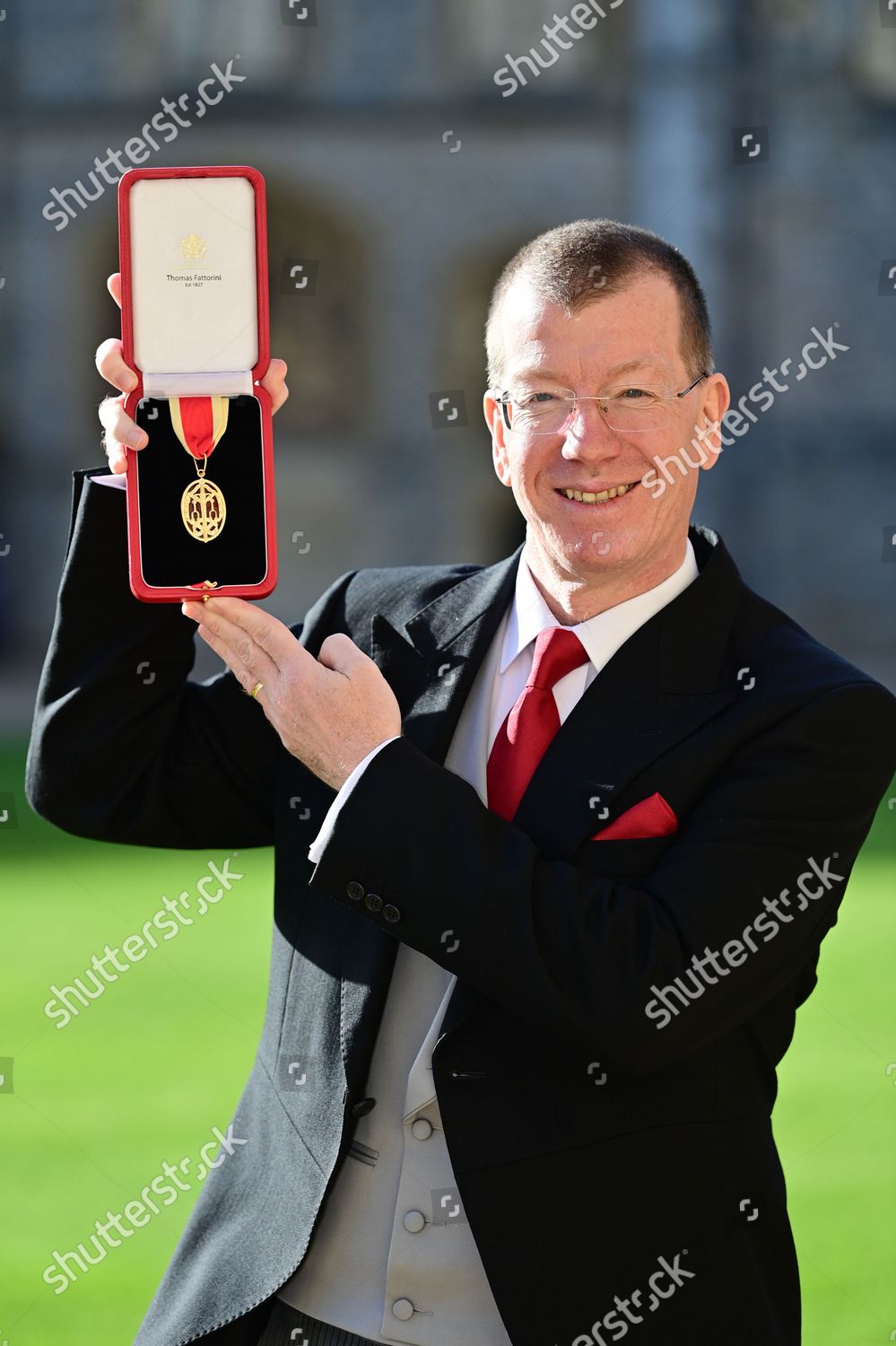 Mbe Sir Andrew Goddard President Royal Editorial Stock Photo - Stock ...