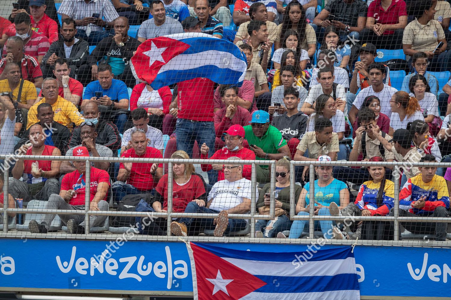 Fans Attend Game Between Representation Cuba Editorial Stock Photo ...