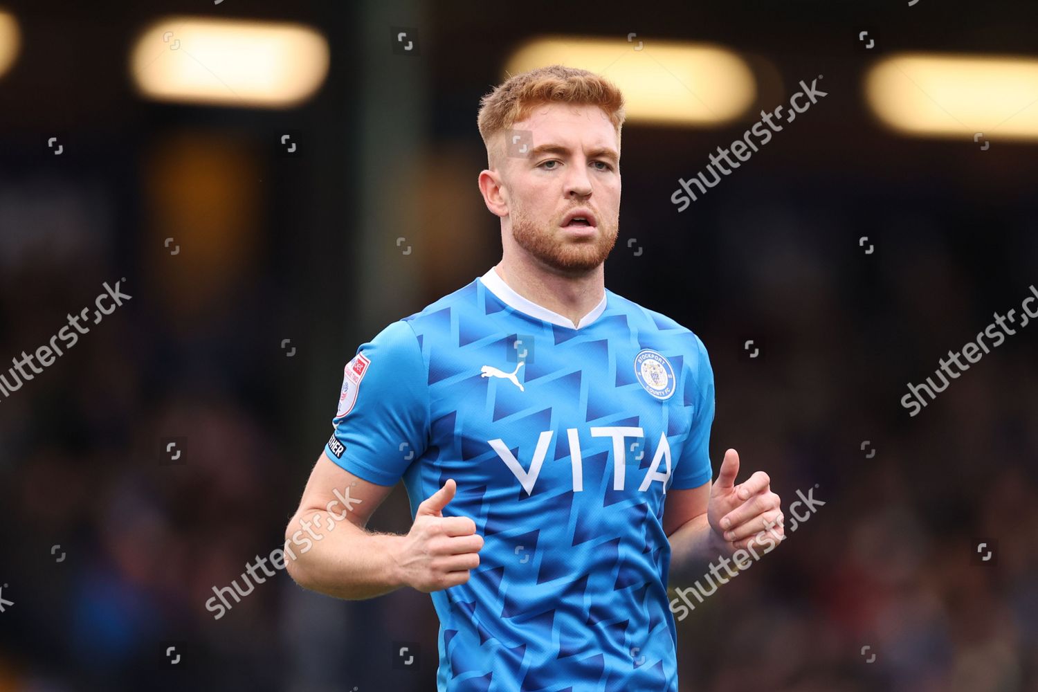 Callum Camps Stockport County Editorial Stock Photo - Stock Image ...